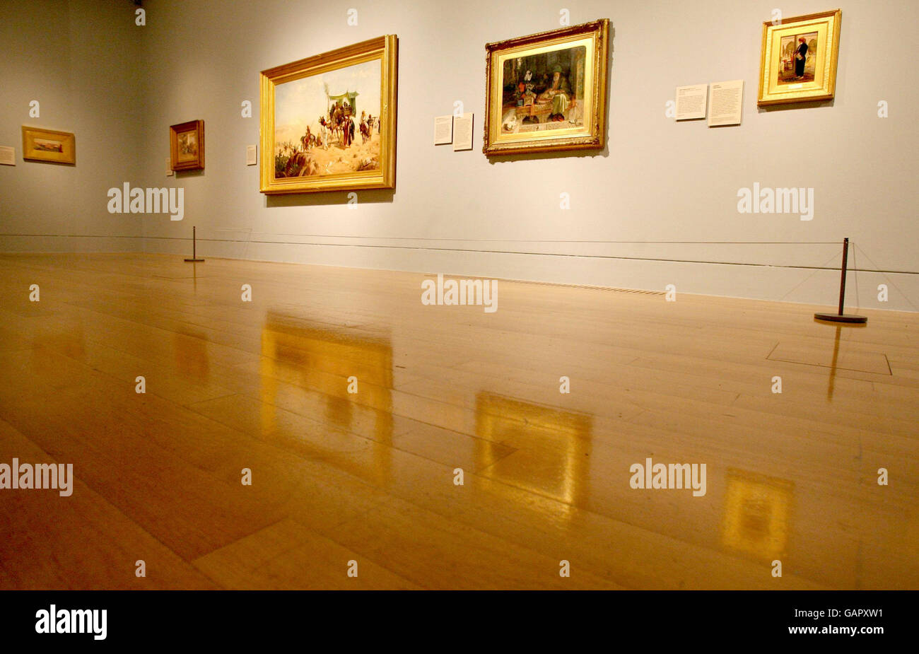 STANDALONE Photo A general view of the inside of the Tate Britain's The ...