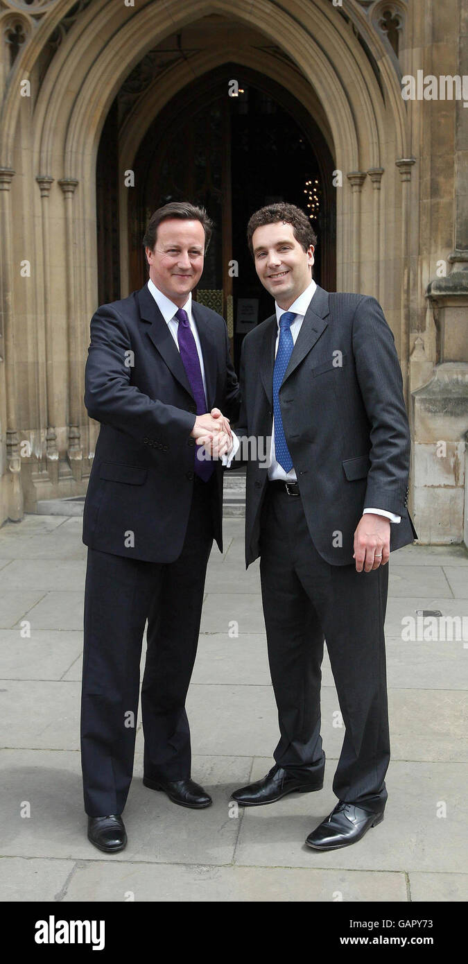 Edward Timpson takes up seat at House of Commons Stock Photo - Alamy