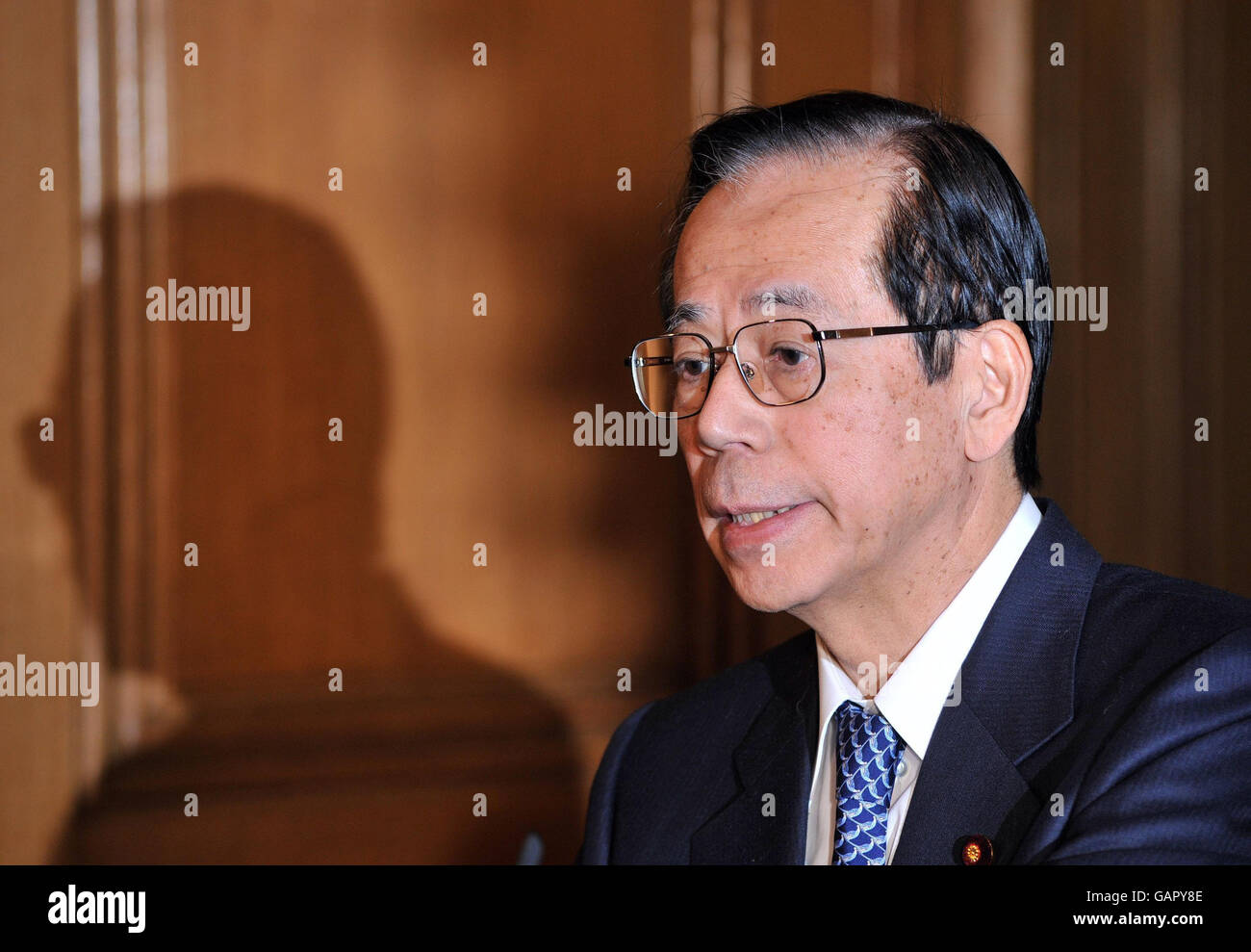 Japanese prime minister yasuo fukuda hi-res stock photography and ...