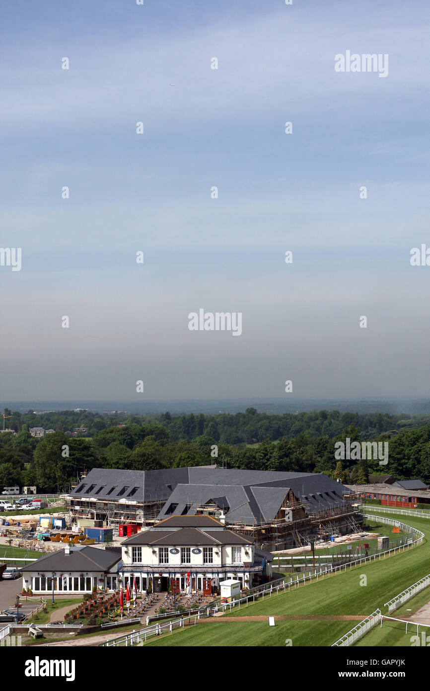 Horse Racing - Breakfast with the Stars - Epsom Downs Racecourse Stock ...