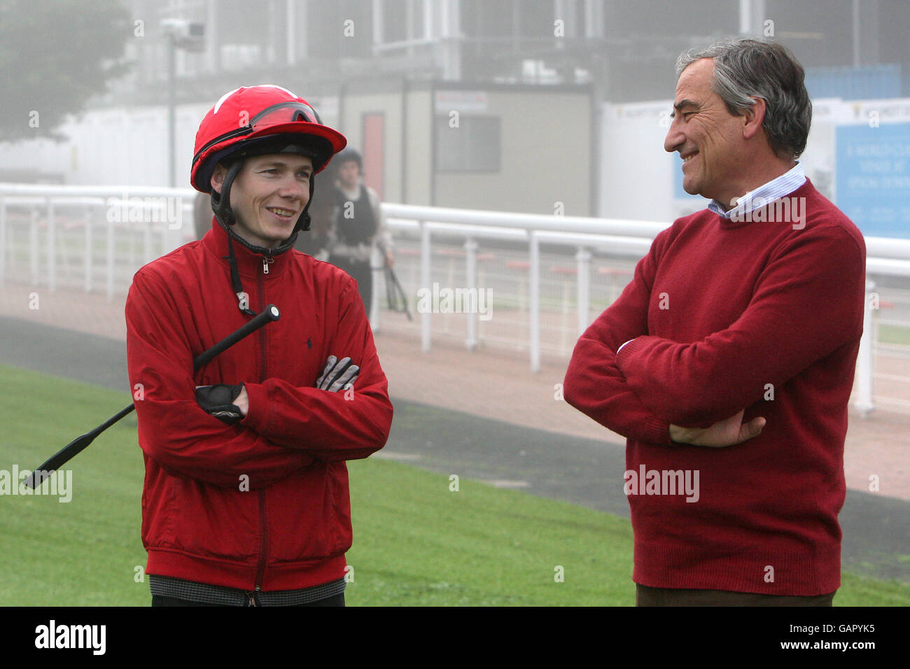 Horse Racing - Breakfast with the Stars - Epsom Downs Racecourse Stock ...