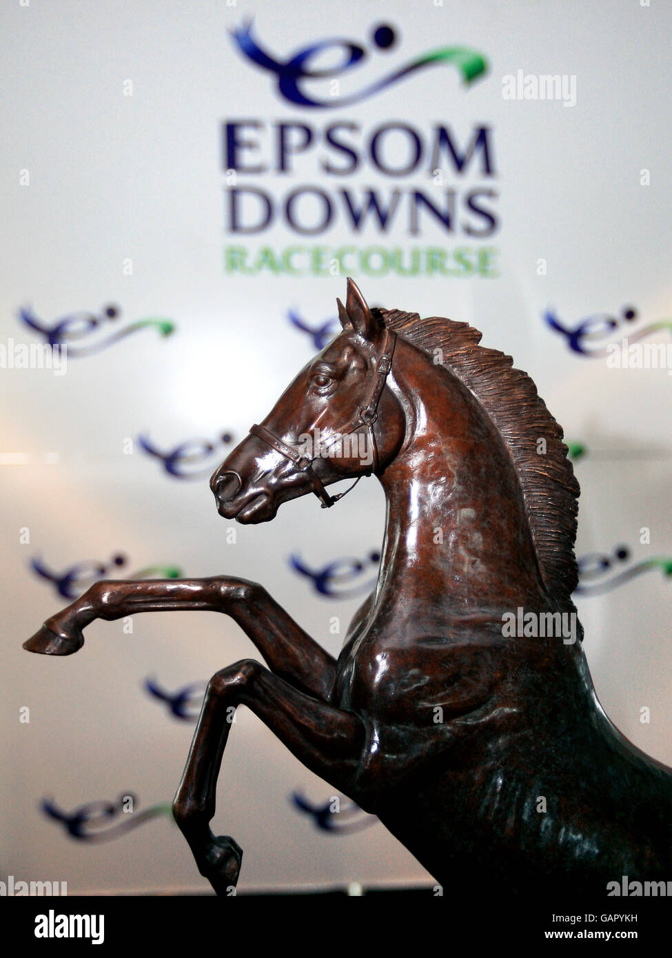 Horse Racing - Breakfast with the Stars - Epsom Downs Racecourse Stock ...