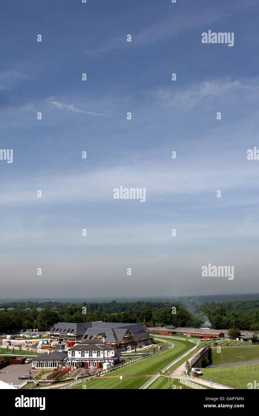 Horse Racing - Breakfast with the Stars - Epsom Downs Racecourse Stock ...