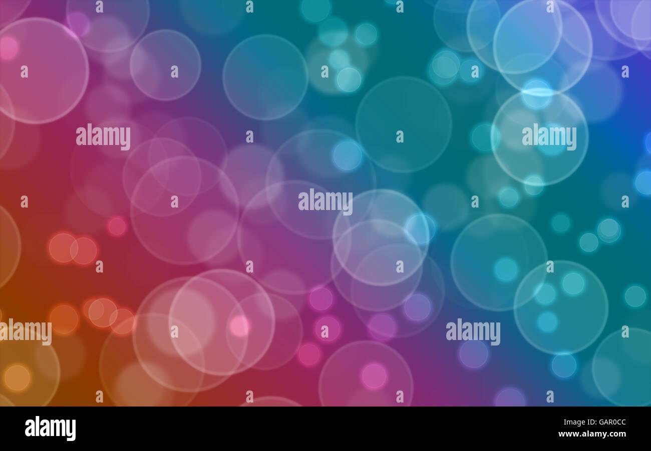 Blur bokeh abstract background, digitally created by computer software ...