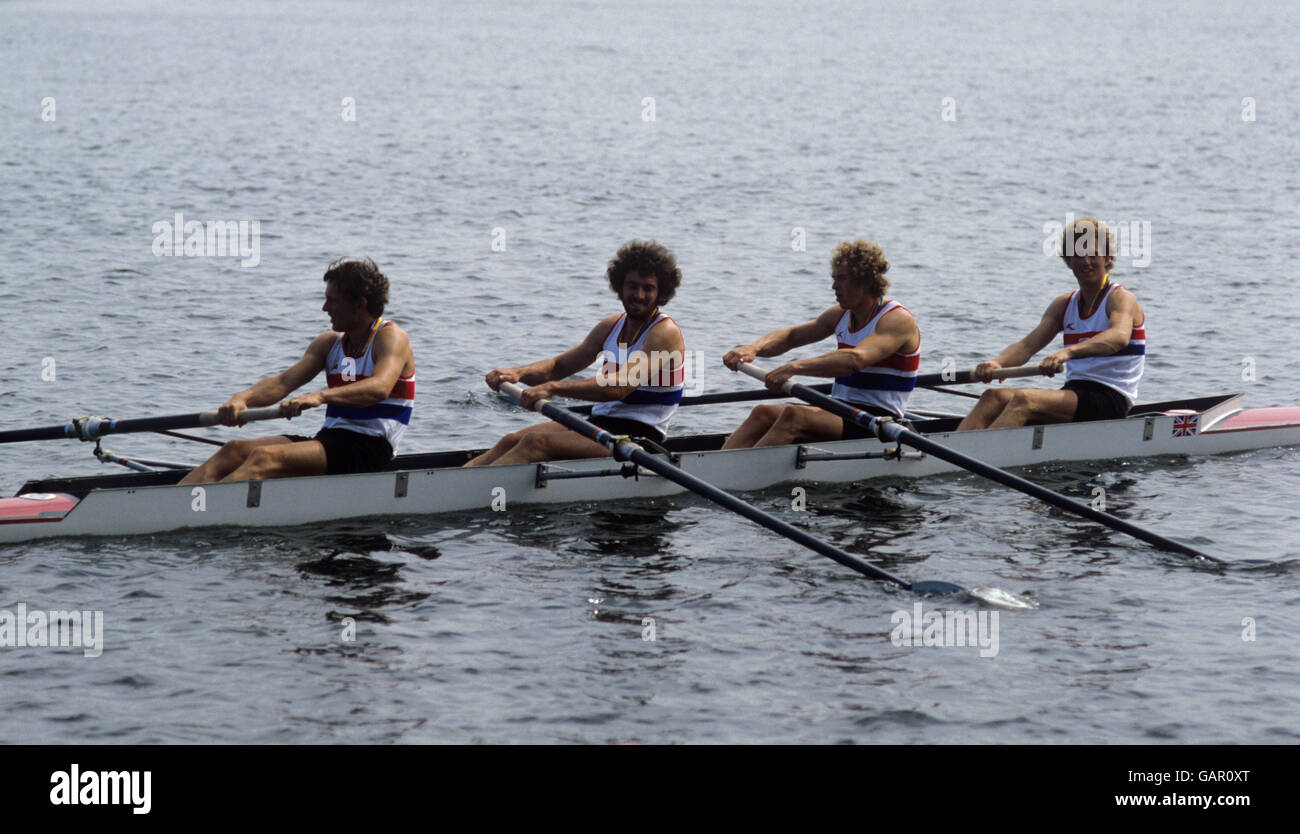 Rowing - Moscow Olympic Games 1980 Stock Photo - Alamy