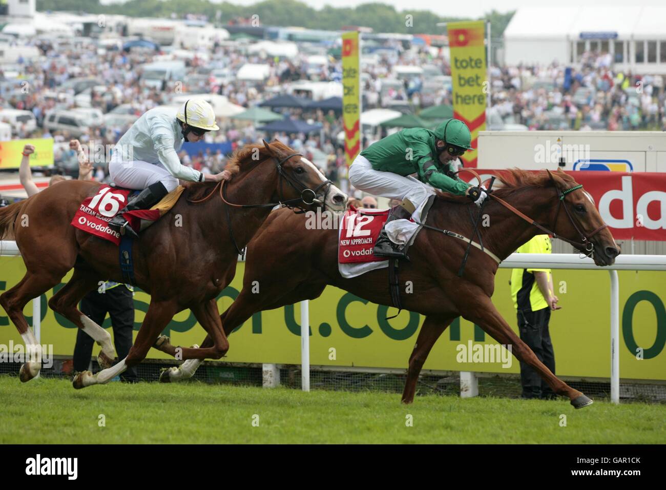 New approach horse hi-res stock photography and images - Alamy