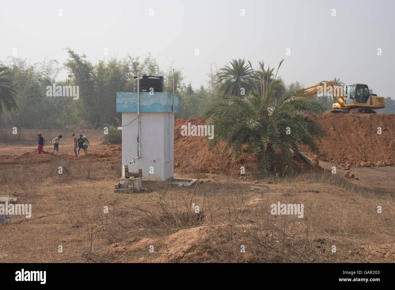 Water project in india hi-res stock photography and images - Alamy