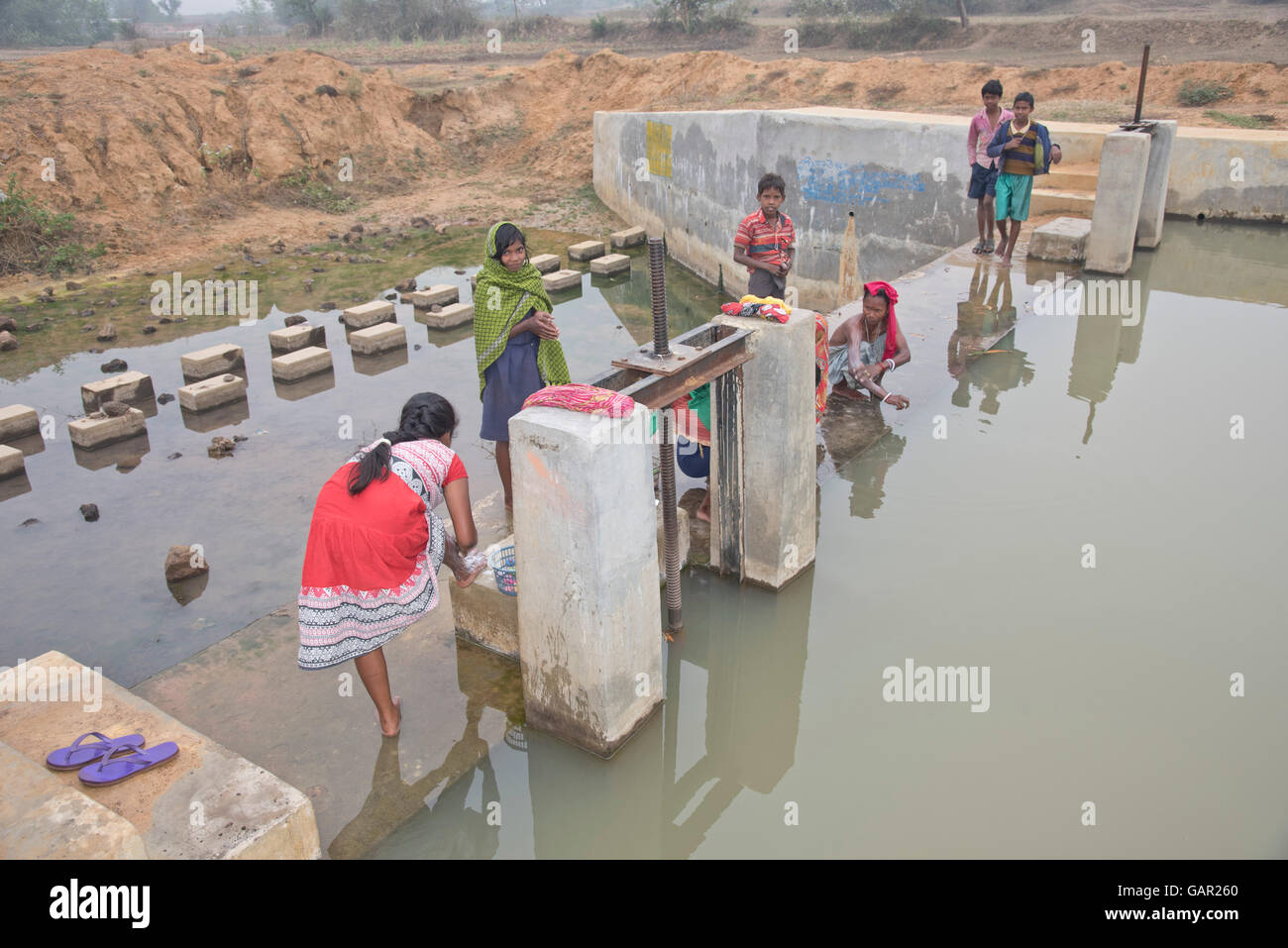 Water irrigation project in a rural community in West Bengal, India ...