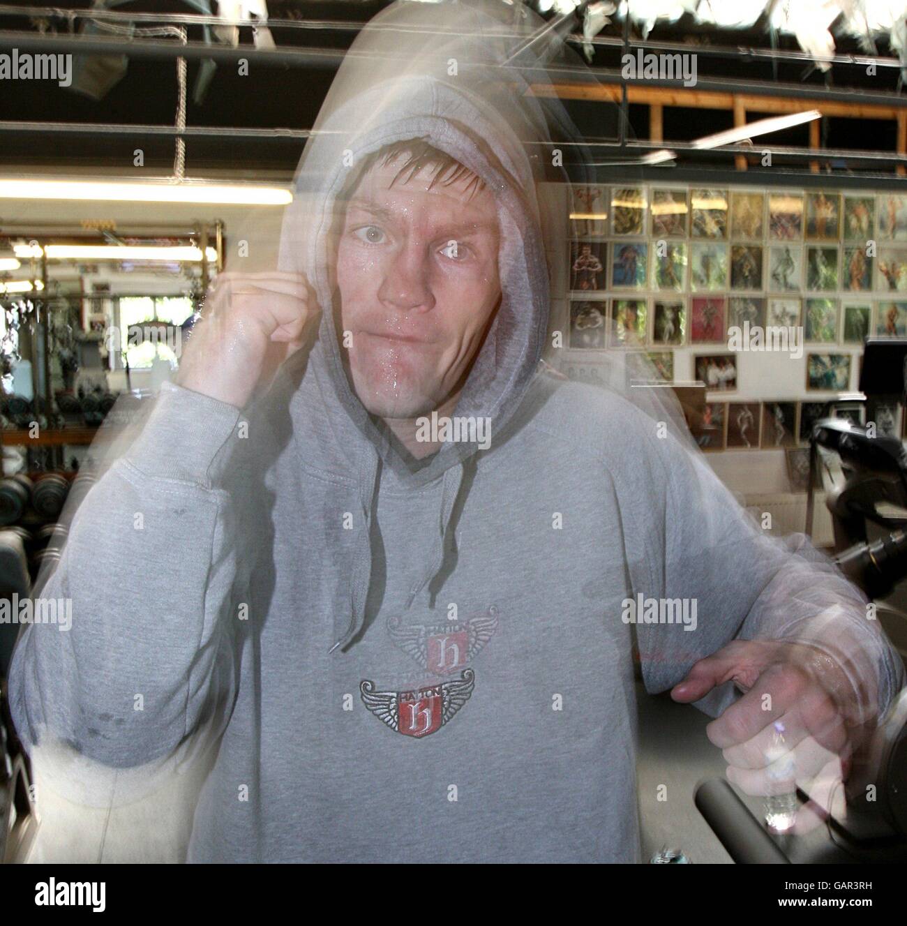 Boxing - Ricky Hatton Media Work Out - Betta Bodies Gym. Ricky Hatton ...
