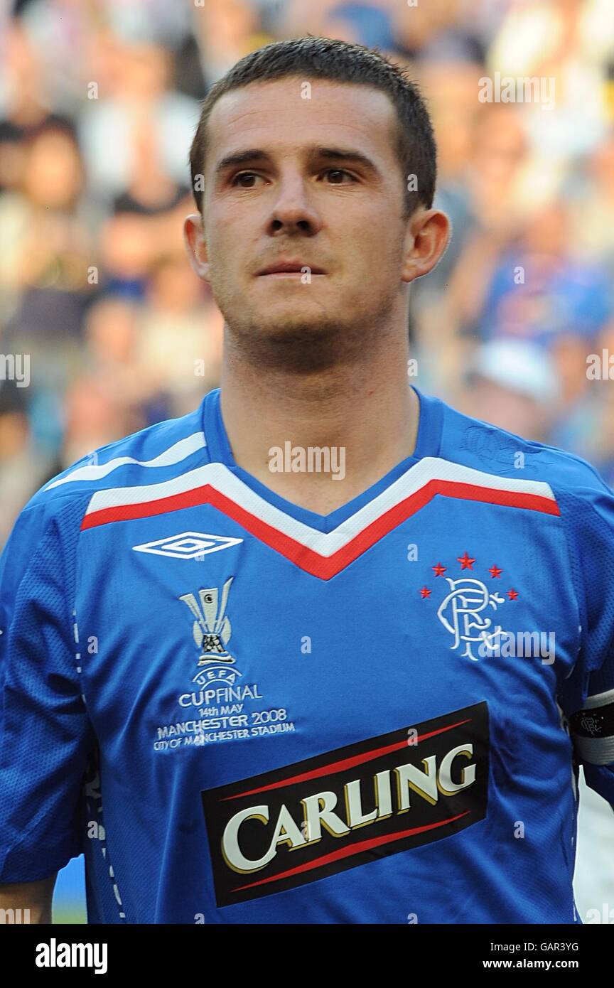 Rangers barry ferguson uefa cup final city manchester stadium hi-res ...
