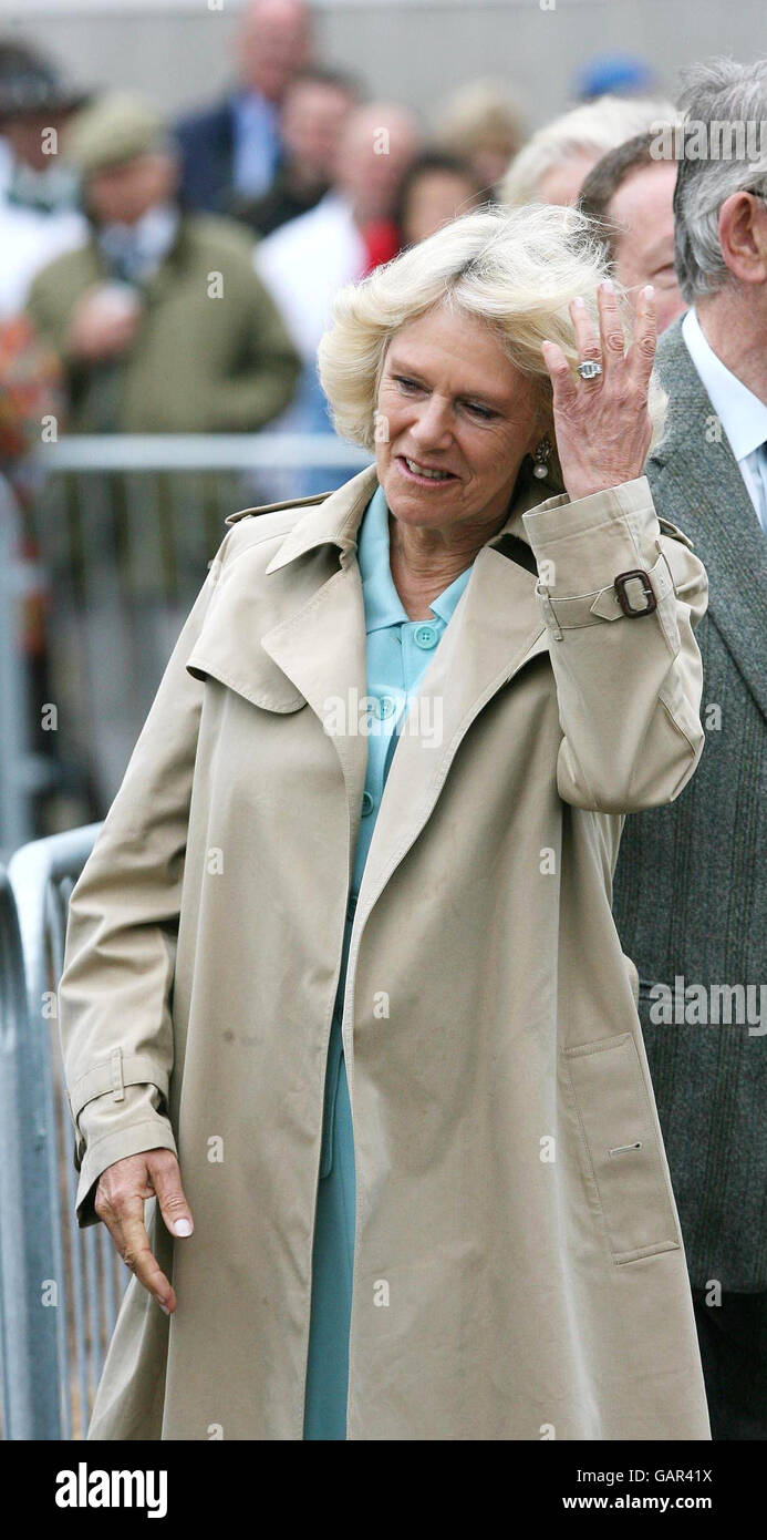 Duchess cornwall visits devon hi-res stock photography and images - Alamy