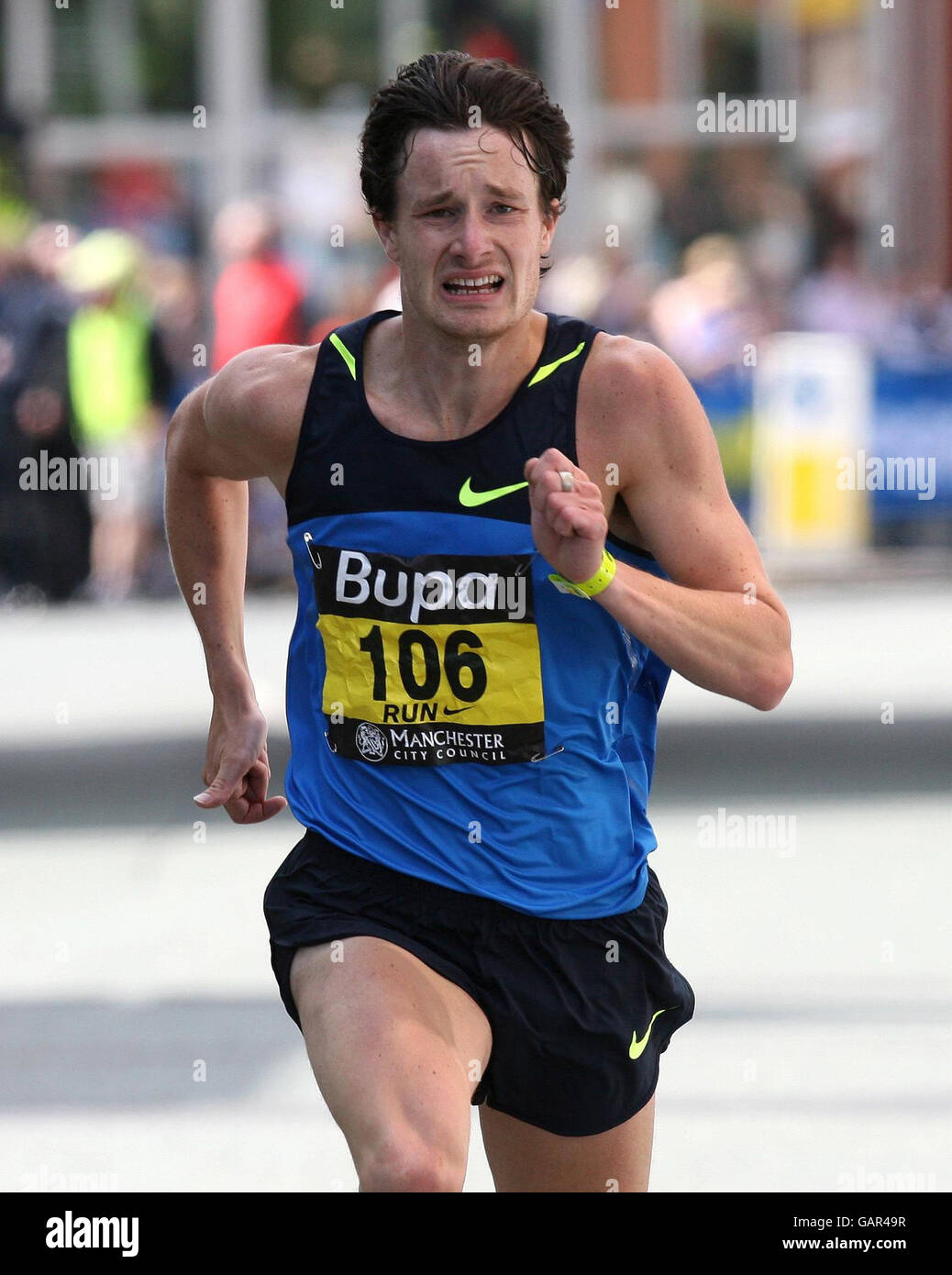 Athletics - BUPA Great Manchester Run Stock Photo - Alamy