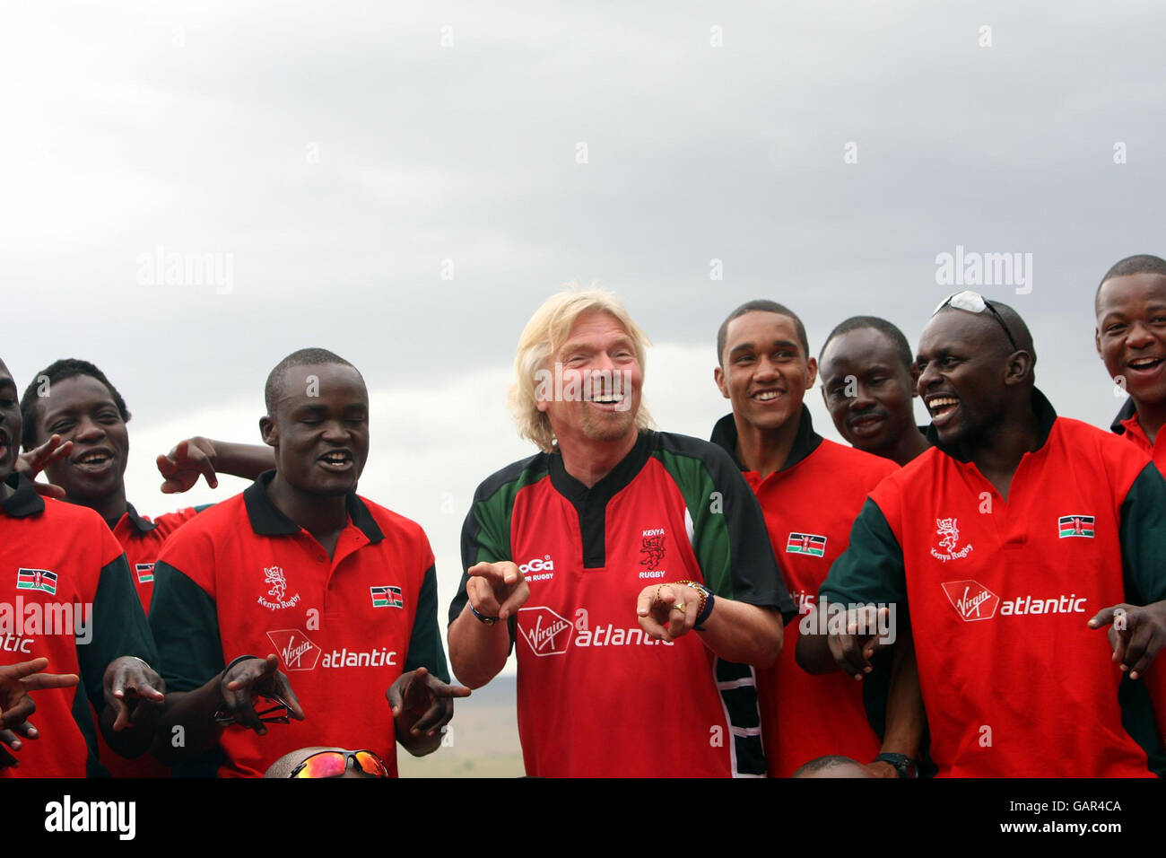 Kenya Rugby 7's team Stock Photo - Alamy