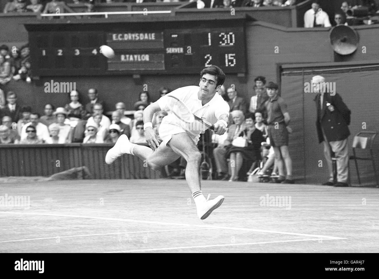 Roger taylor tennis Black and White Stock Photos & Images - Alamy