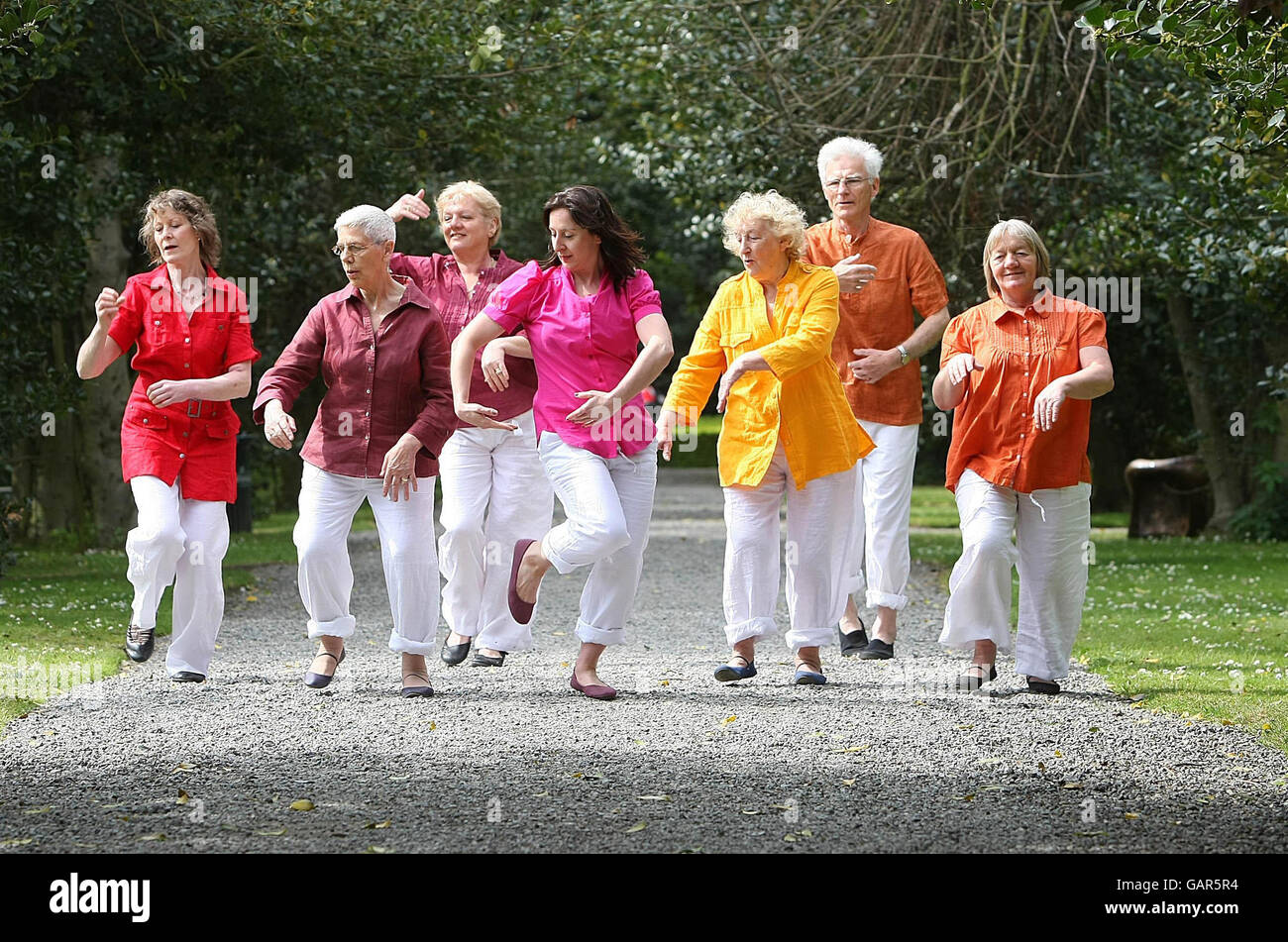 'Too Young To Be Old' dance event Stock Photo - Alamy