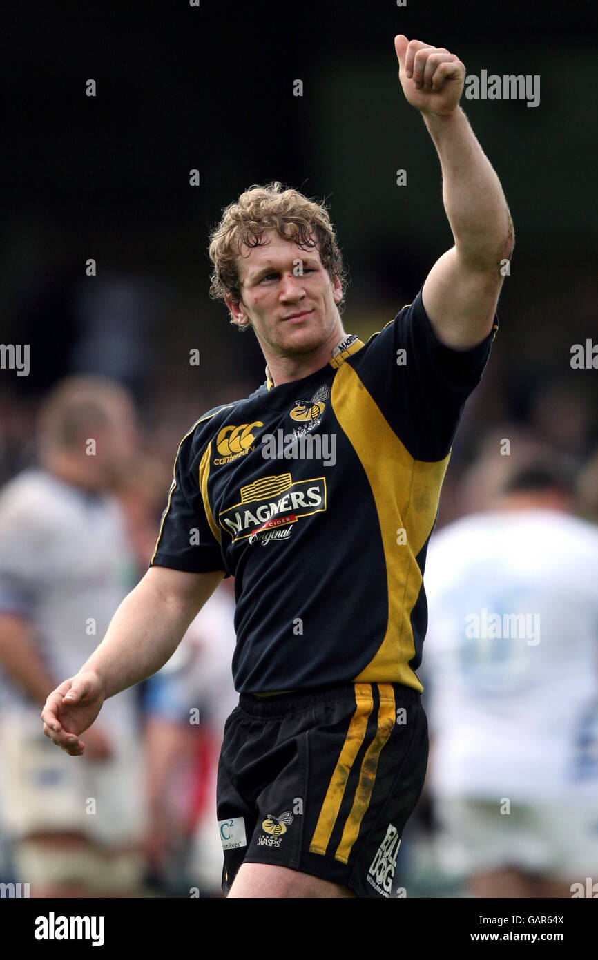 London wasps tom rees celebrates victory hi-res stock photography and ...