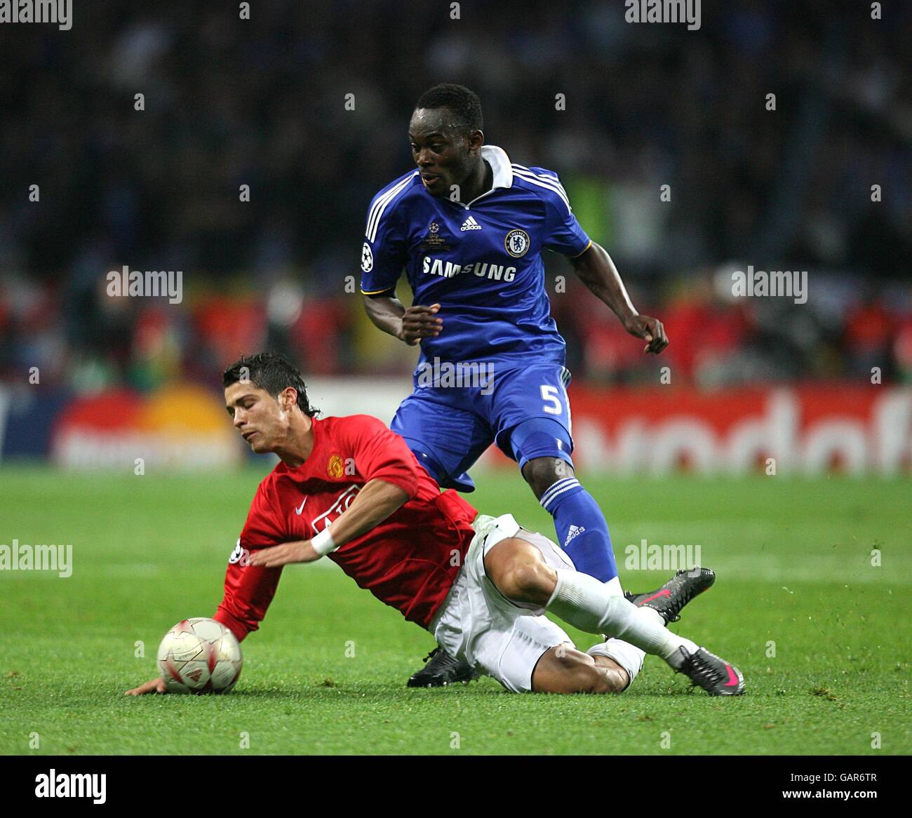 Manchester uniteds cristiano ronaldo chelseas hi-res stock photography ...