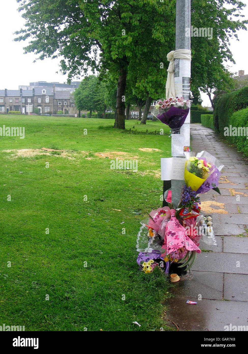 Girl killed by falling tree Stock Photo - Alamy