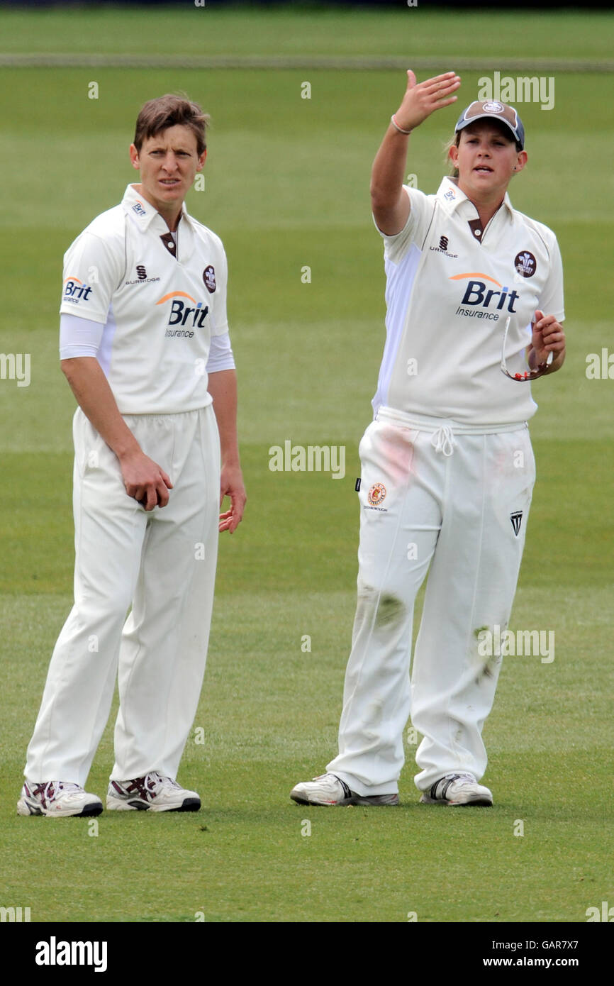 Surreys nicky shaw r and amanda potieter hi-res stock photography and ...