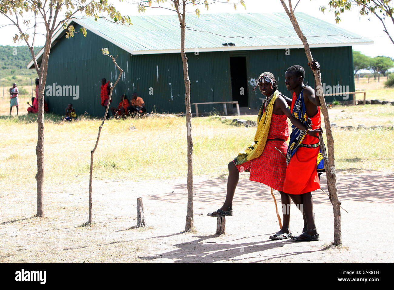 Kenyan tourist back in business Stock Photo - Alamy