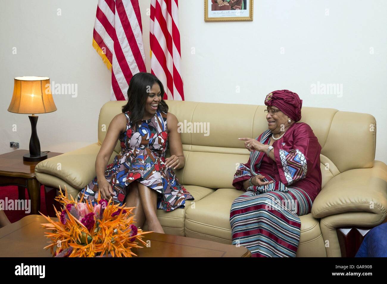 Ellen johnson sirleaf 2016 hi-res stock photography and images - Alamy