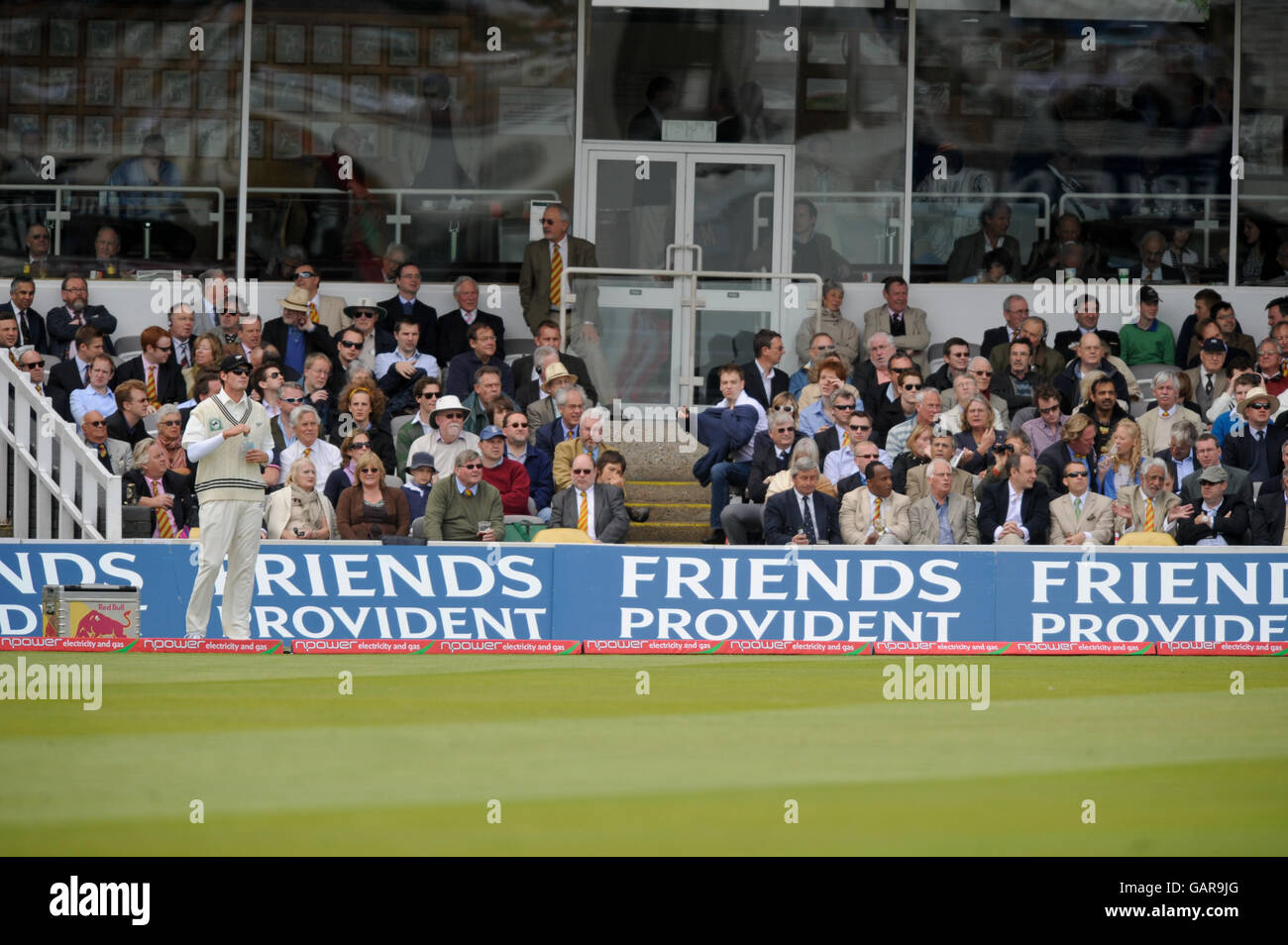 Spectators observe action in stands hi-res stock photography and images ...
