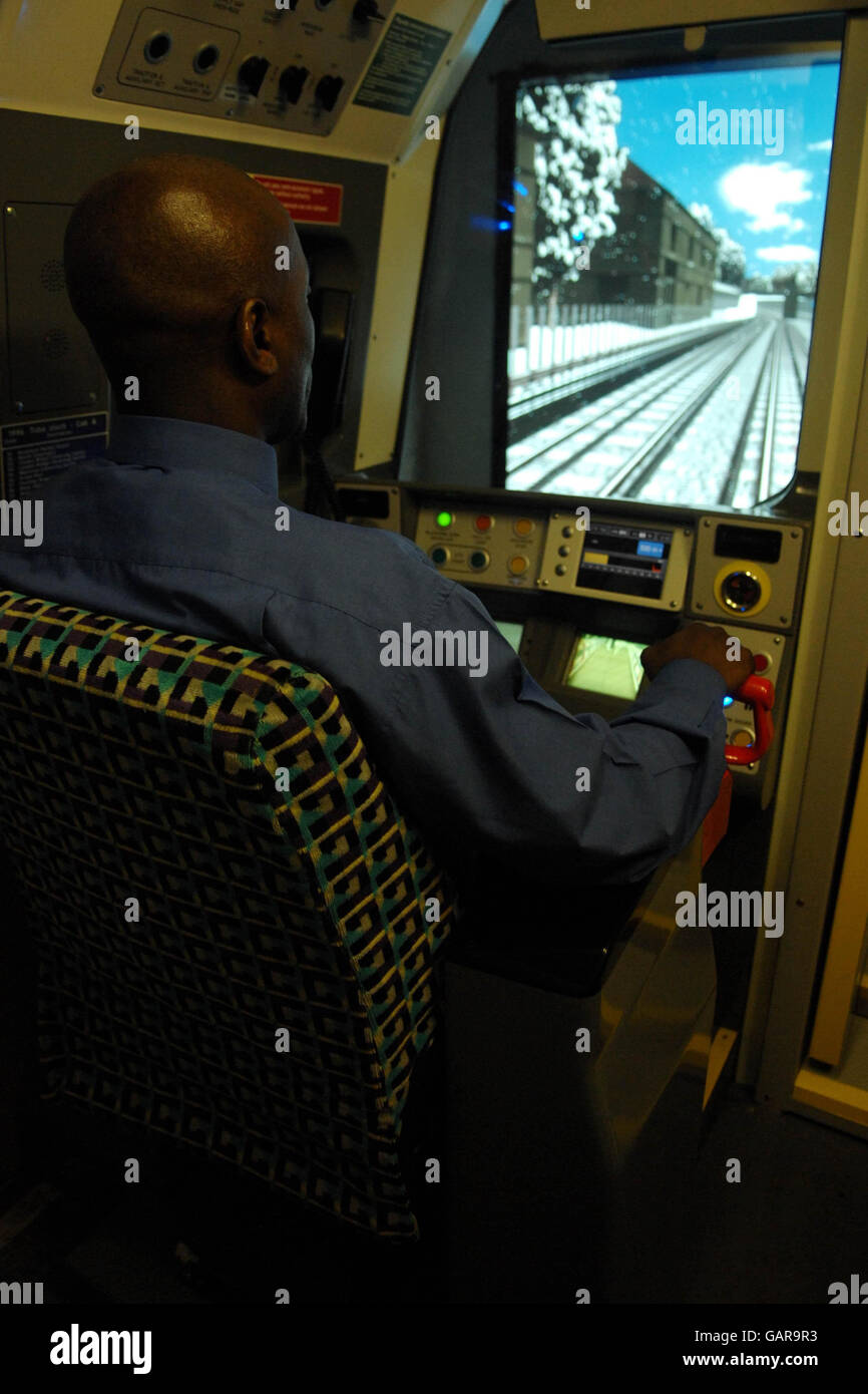 Tube simulator training Stock Photo - Alamy