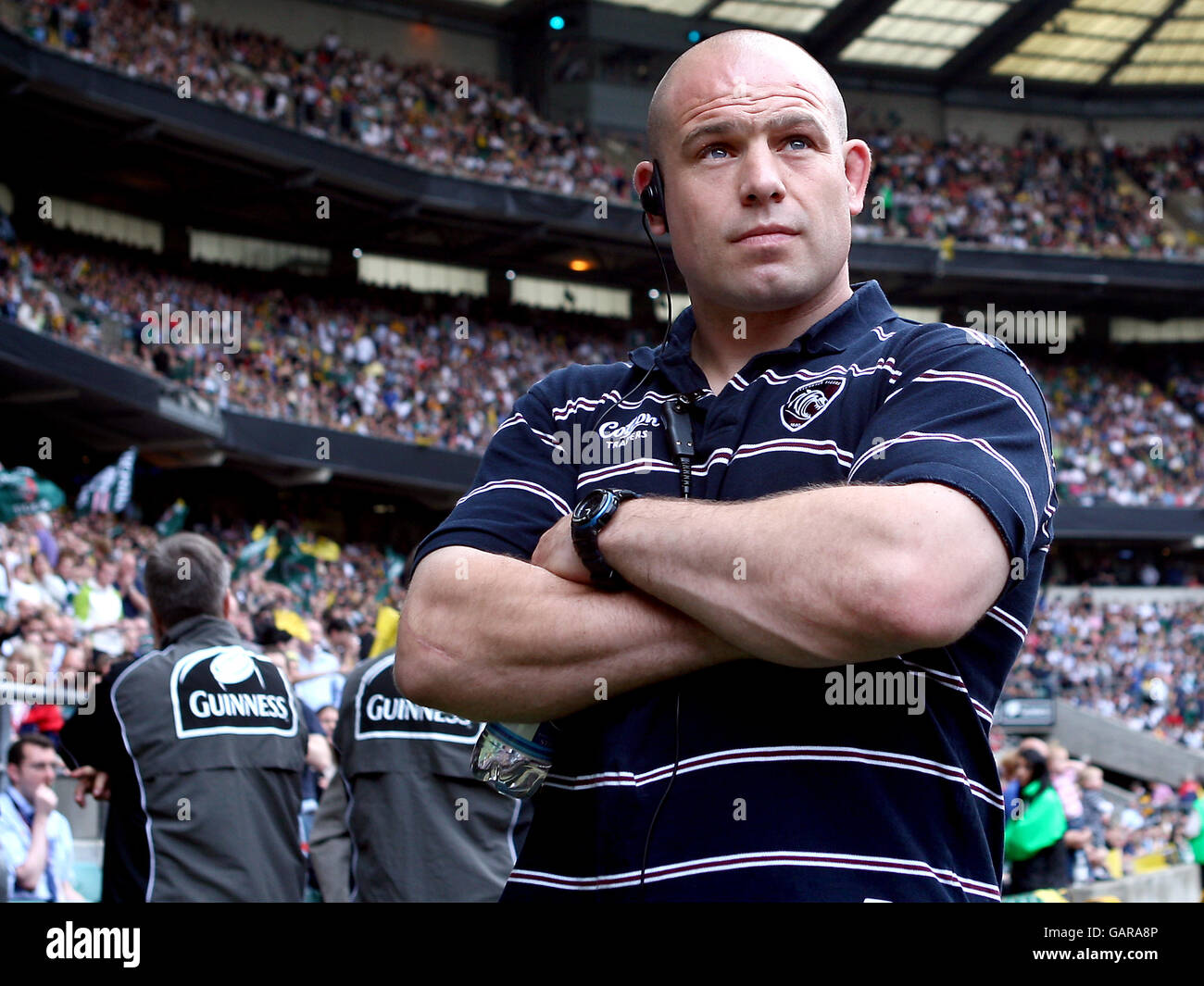 Rugby coach arms crossed hi-res stock photography and images - Alamy