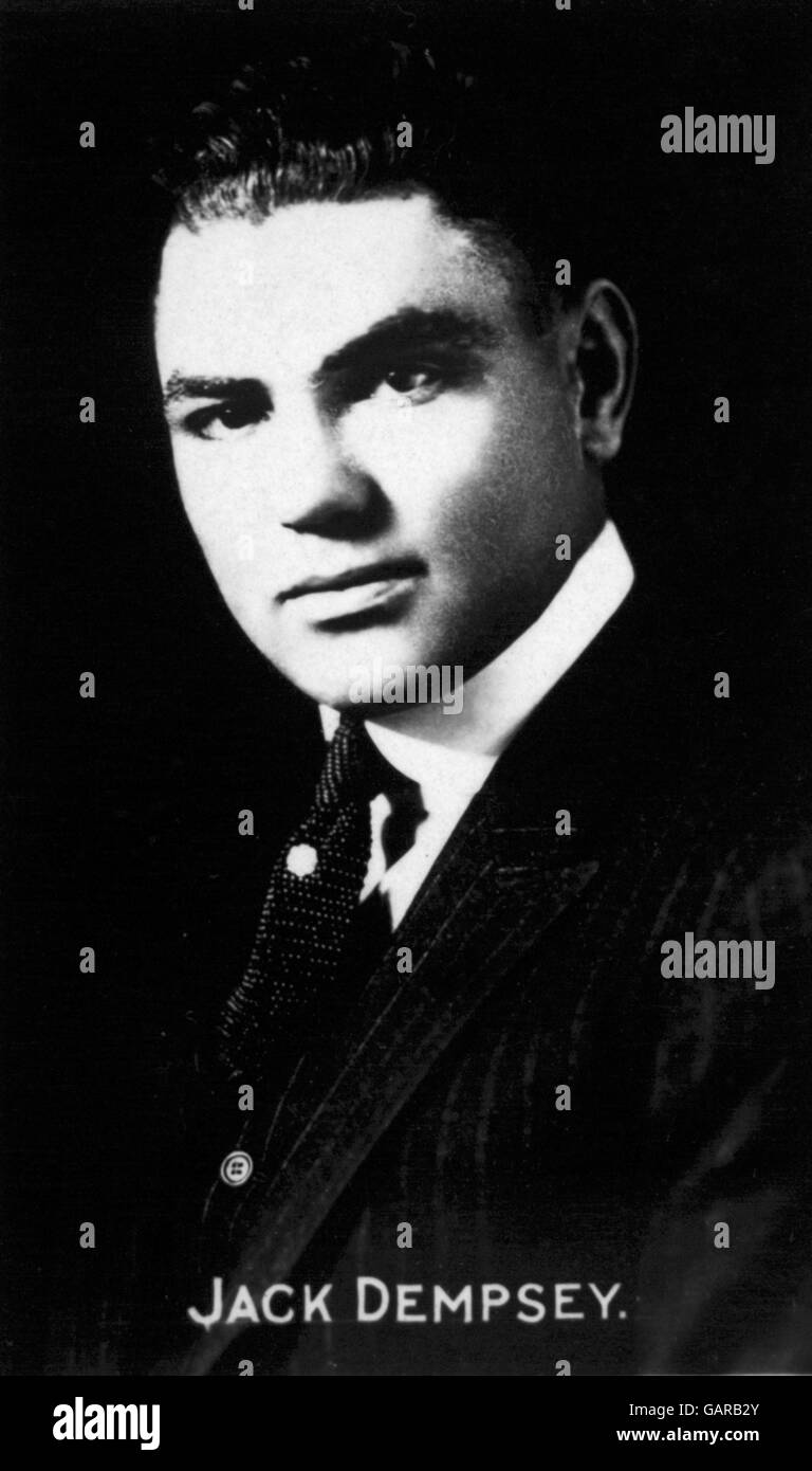 Boxing champion jack dempsey hi-res stock photography and images - Alamy