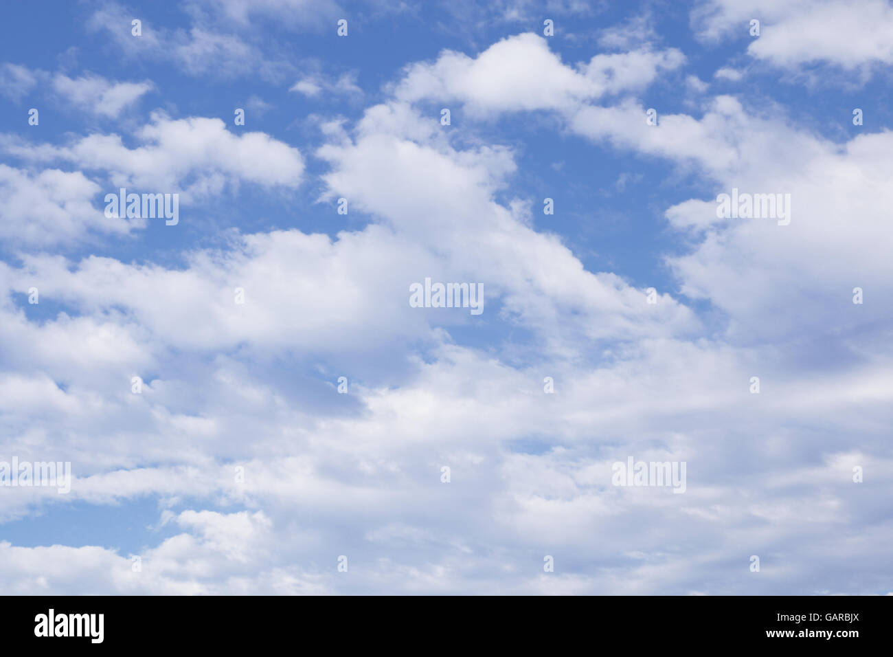 fresh cloudy blue sky background Stock Photo - Alamy