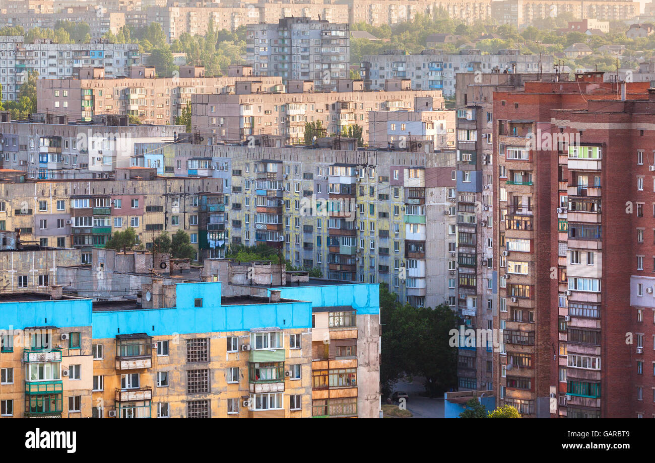Rundown slum neighborhood hi-res stock photography and images - Alamy