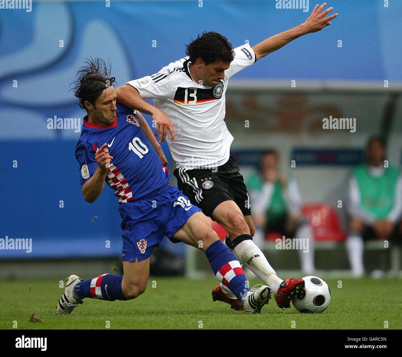 Full length football eurogal crogerm euro euro2008 2008 hi-res stock ...
