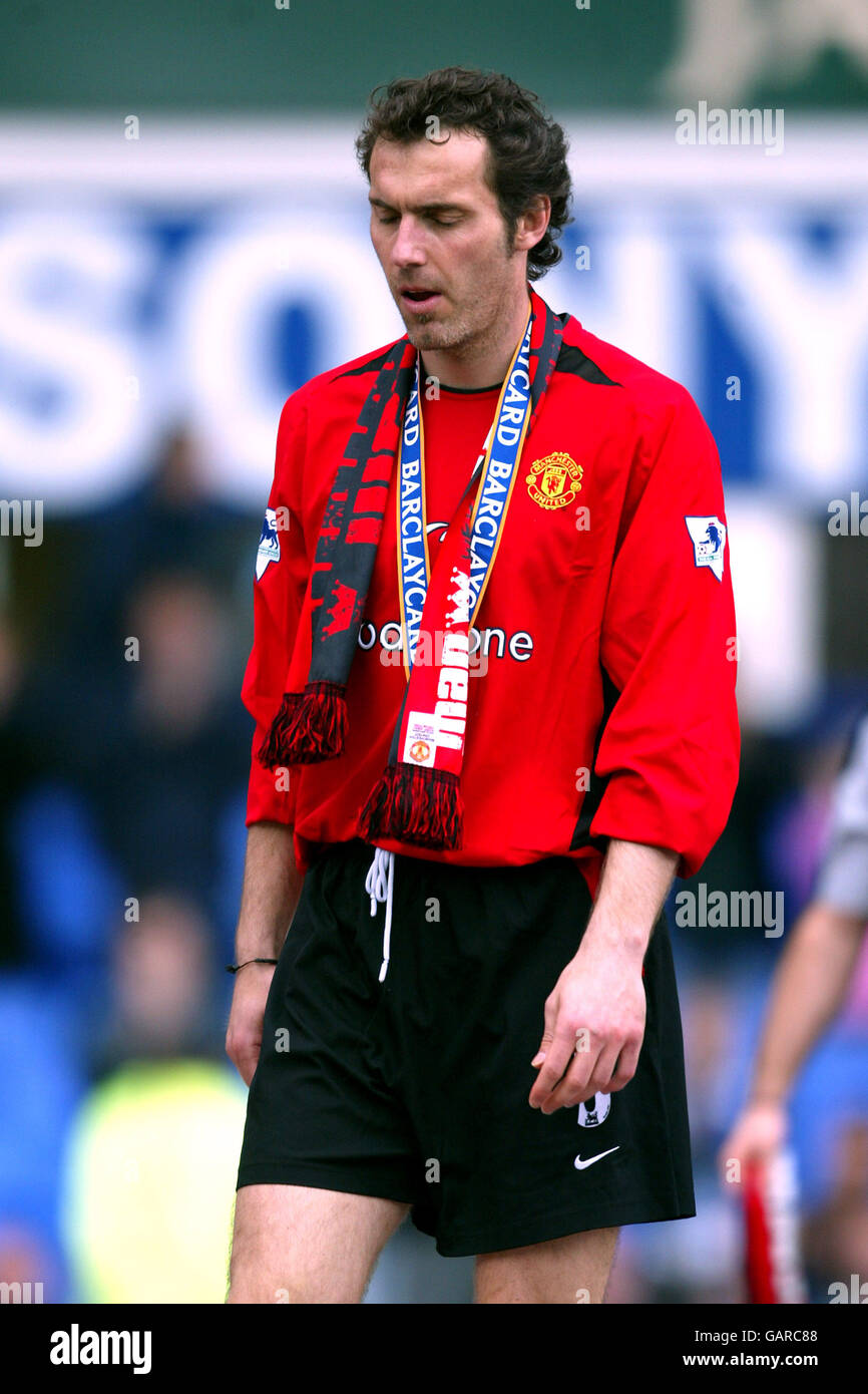 Manchester uniteds laurent blanc hi-res stock photography and images ...