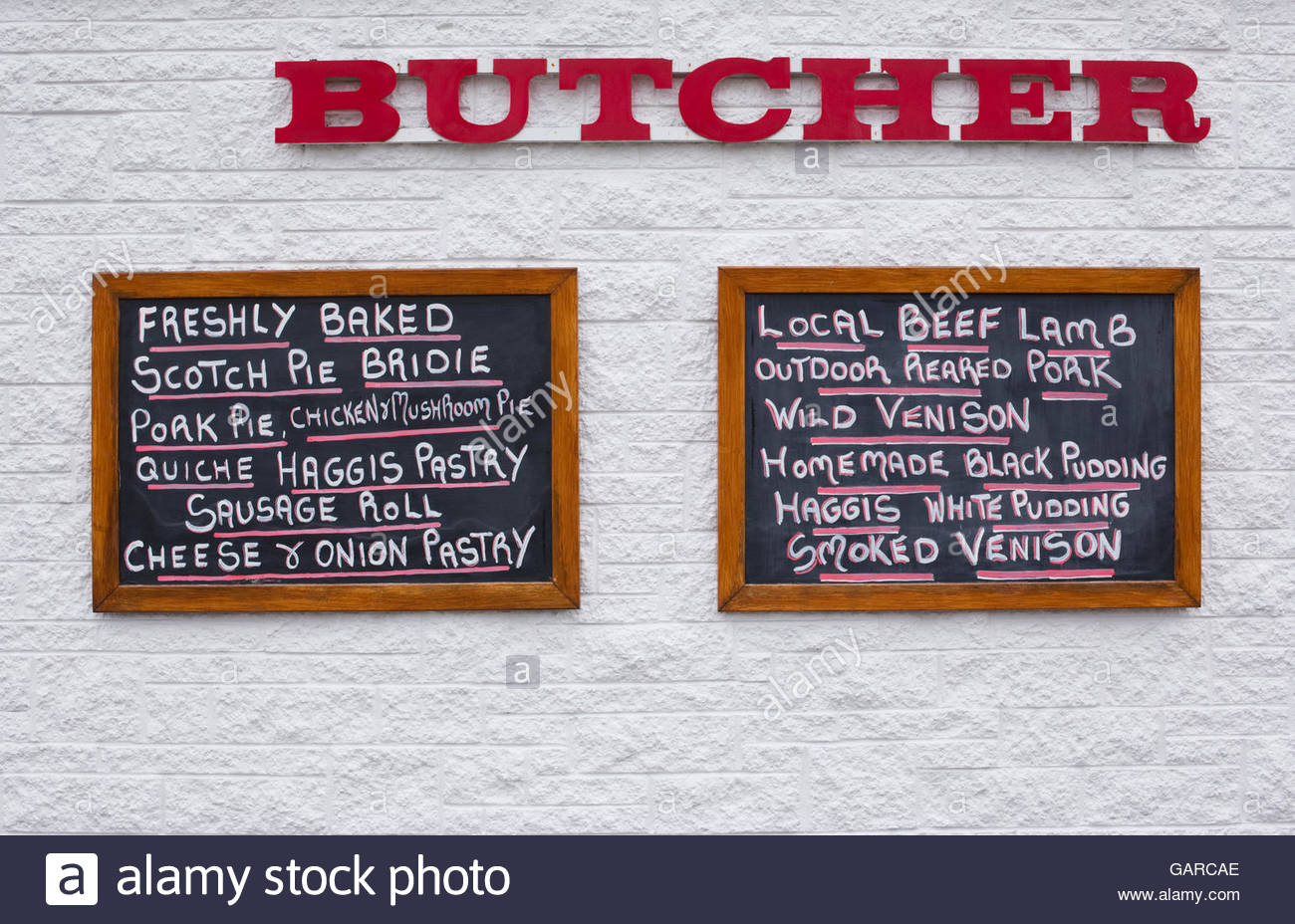 Butcher Sign Stock Photos & Butcher Sign Stock Images - Alamy