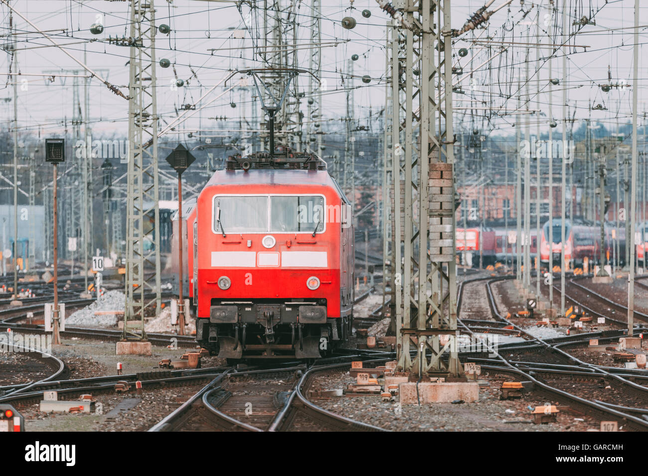 On the railroad track hi-res stock photography and images - Alamy