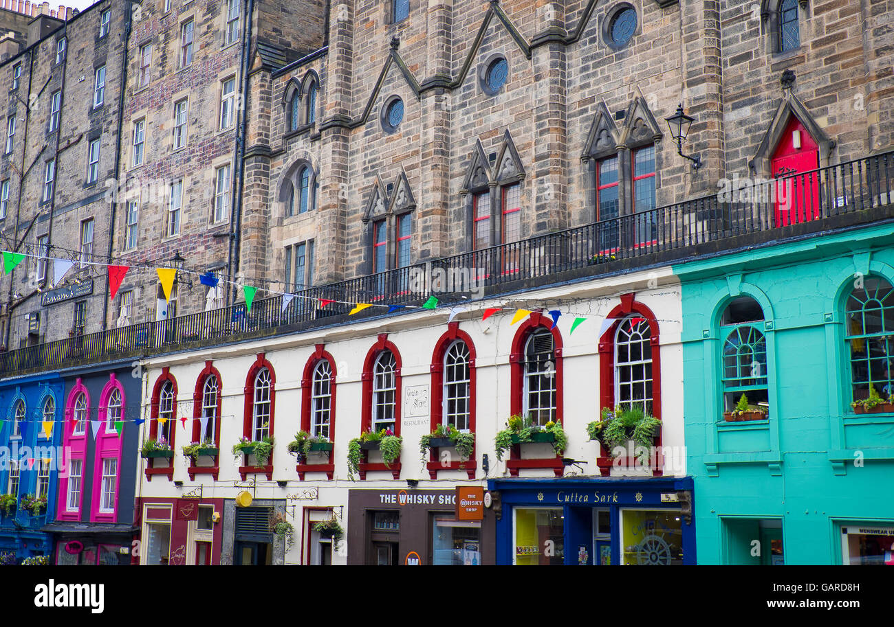 Upper bow edinburgh hi-res stock photography and images - Alamy