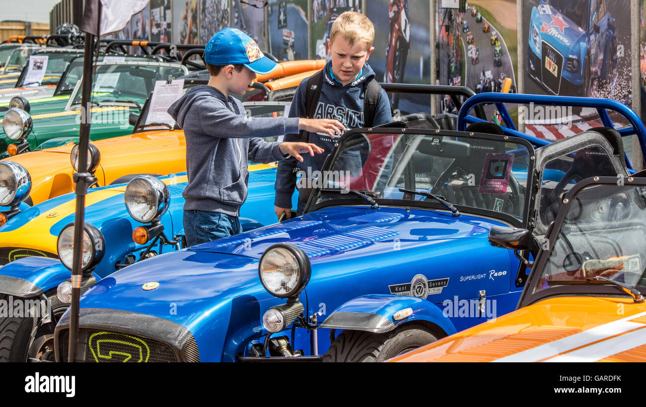 Caterham racing car hi-res stock photography and images - Alamy