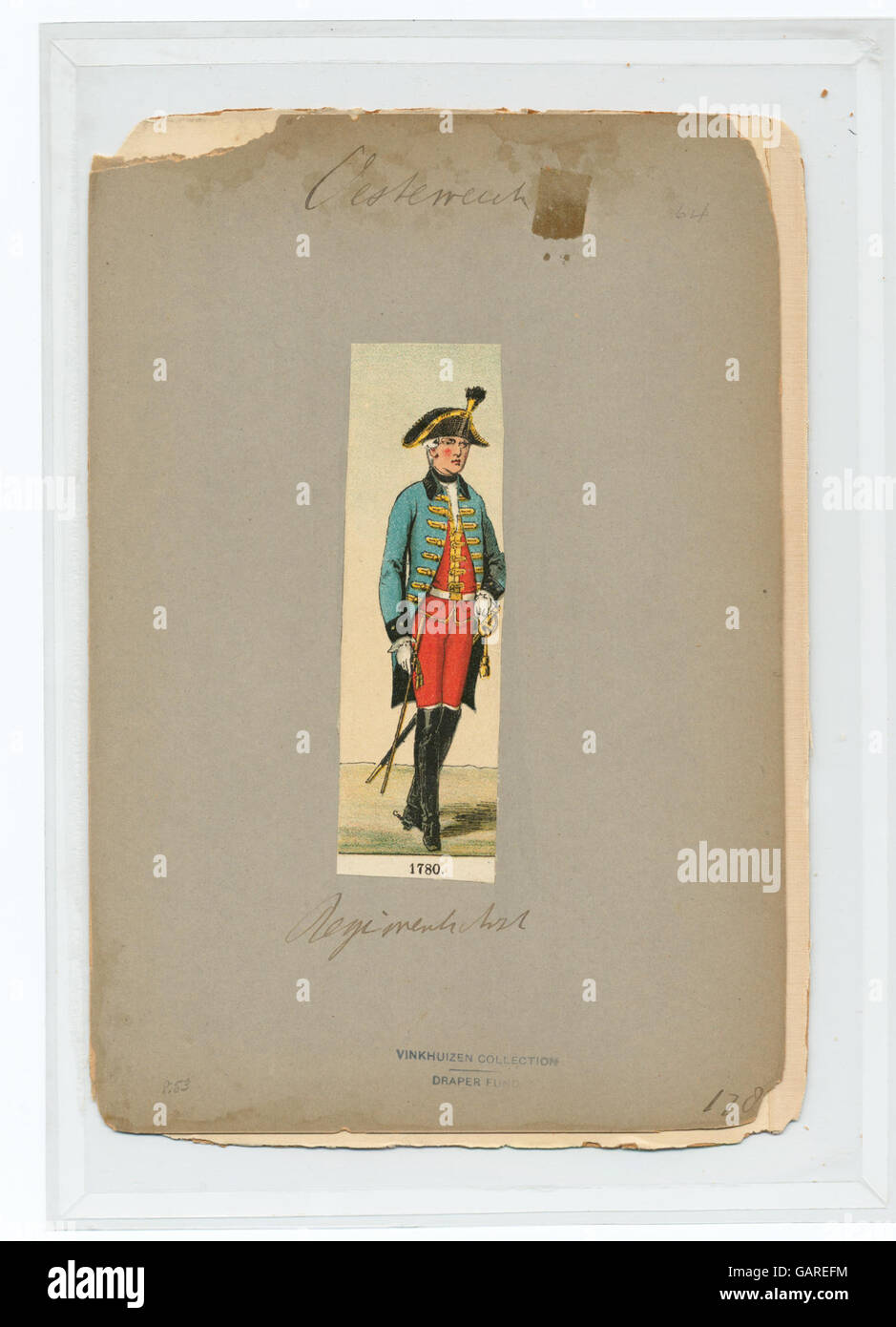 A depiction of a regimental surgeon (Regimentsarzt) during the year ...