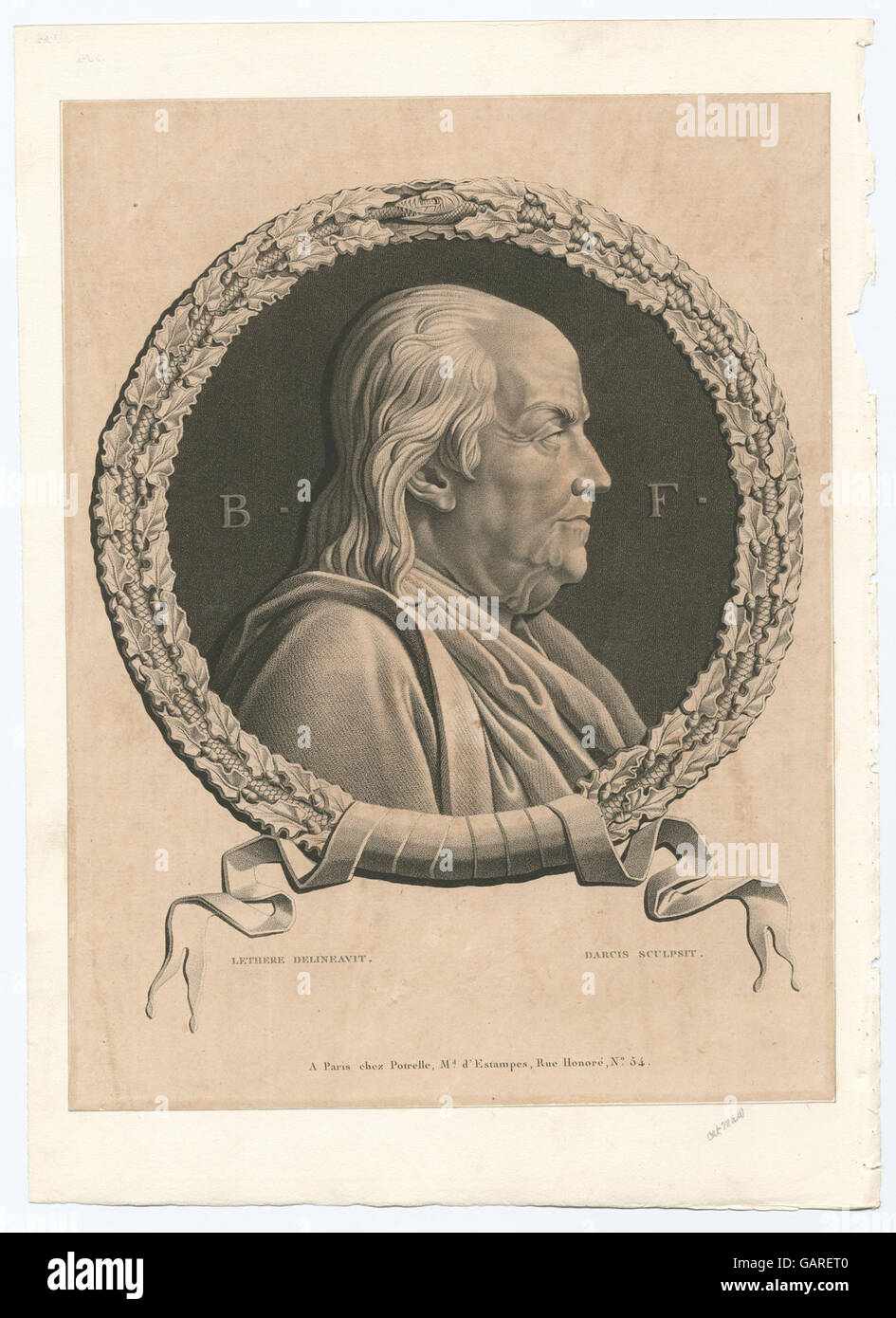 Benjamin Franklin, a key figure in American history, is depicted in ...