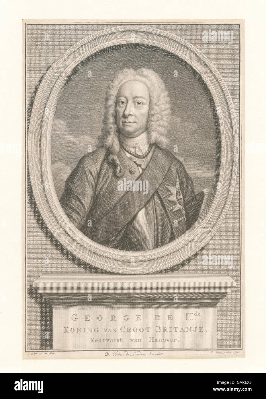 George II of Great Britain (1683-1760) was also Elector of Hanover. His ...