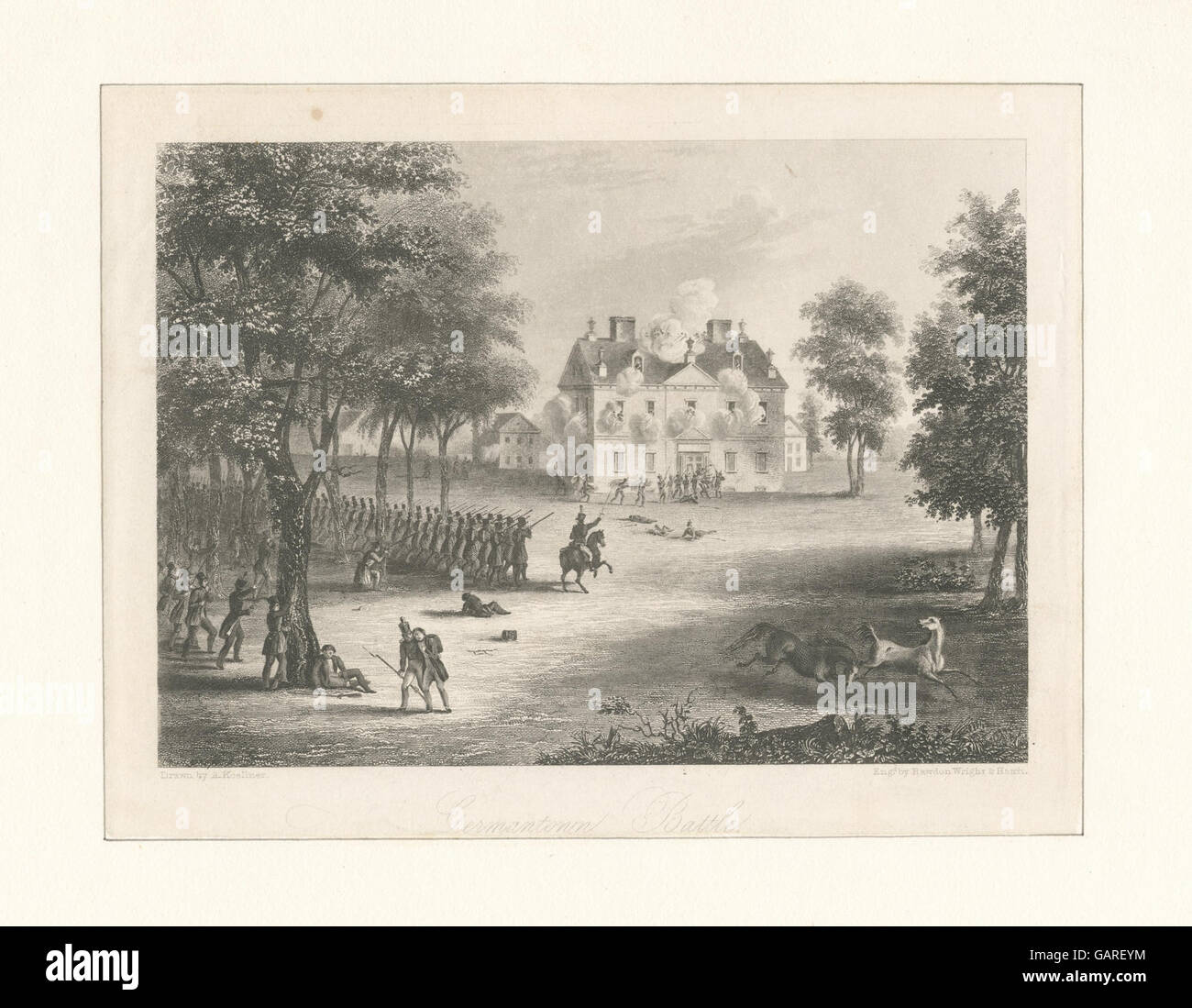 The Battle of Germantown, fought on October 4, 1777, was a key conflict ...