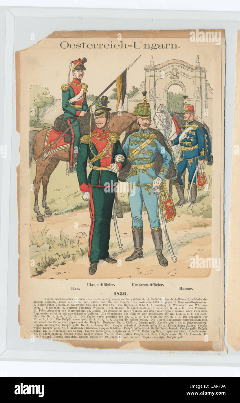 Austrian cavalry uniform hi-res stock photography and images - Alamy