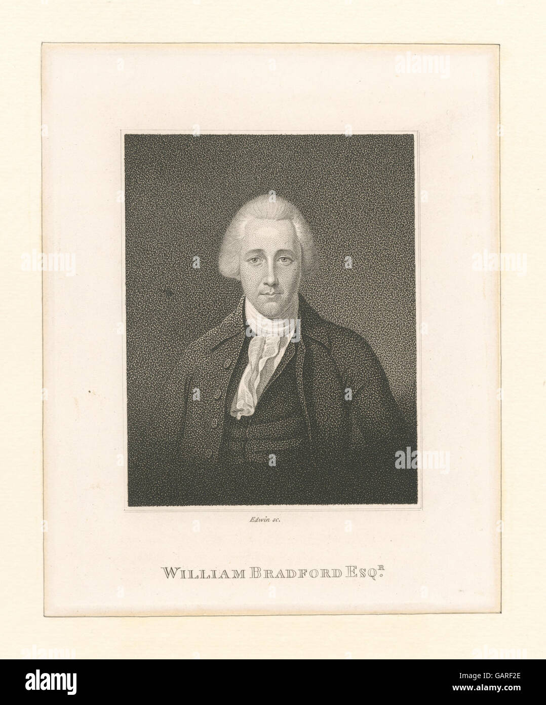 William Bradford Esqr was a distinguished American figure known for his ...