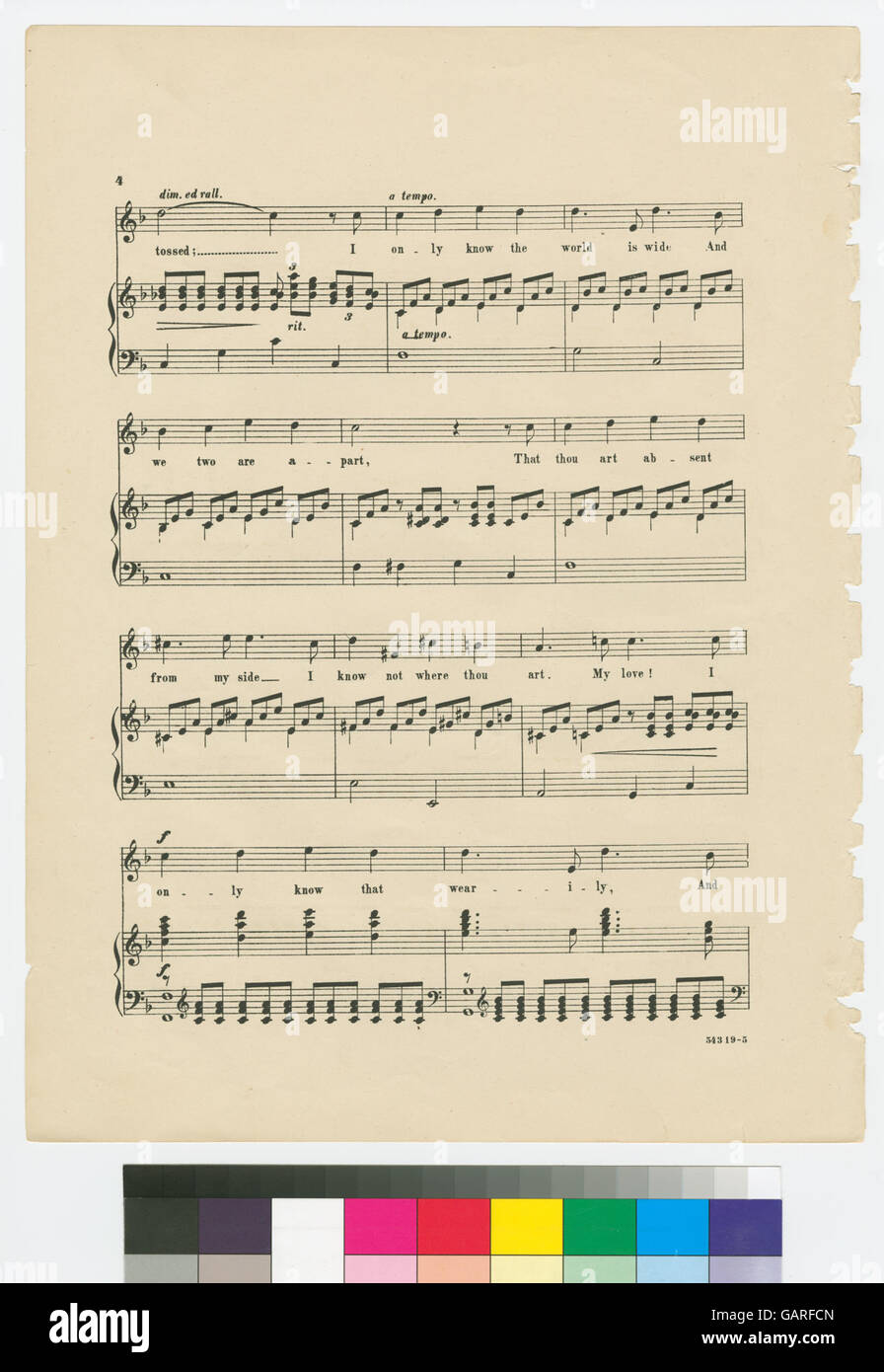 This title suggests a theme of separation, whether physical or ...