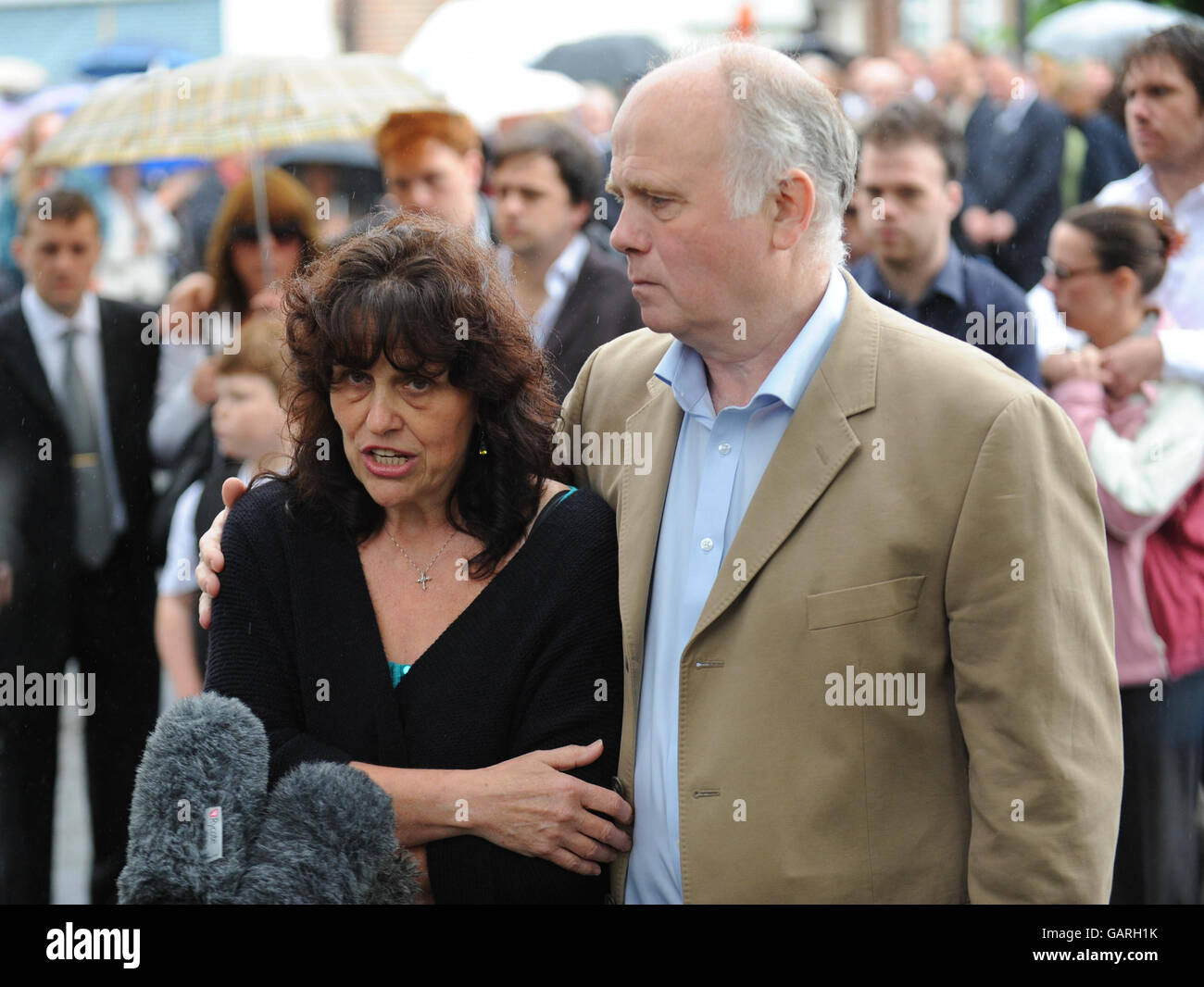 Barry and Margaret Mizen the parents of murdered south London teenager ...