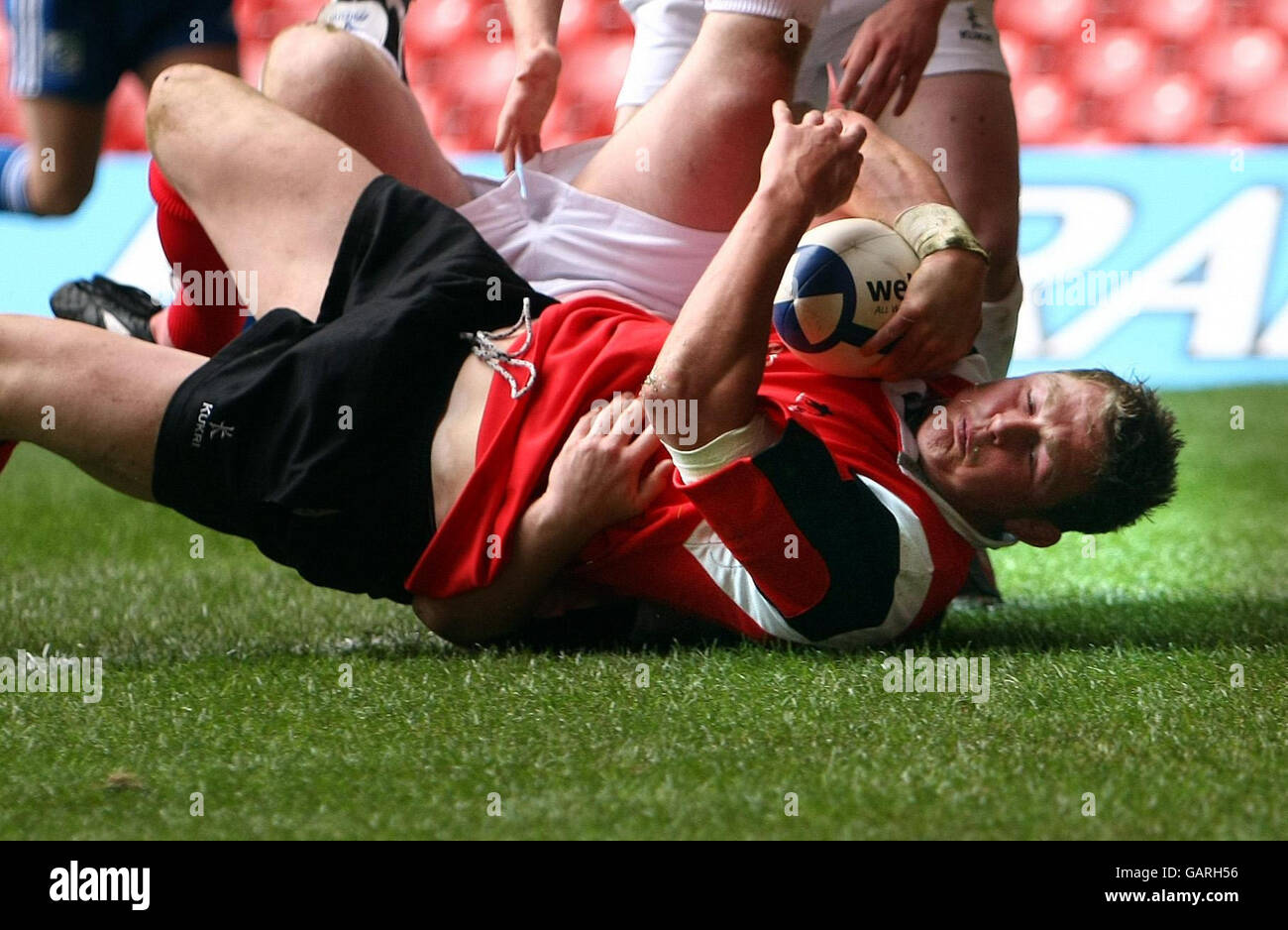 Grand slammers v marshalls world legends hi-res stock photography and ...