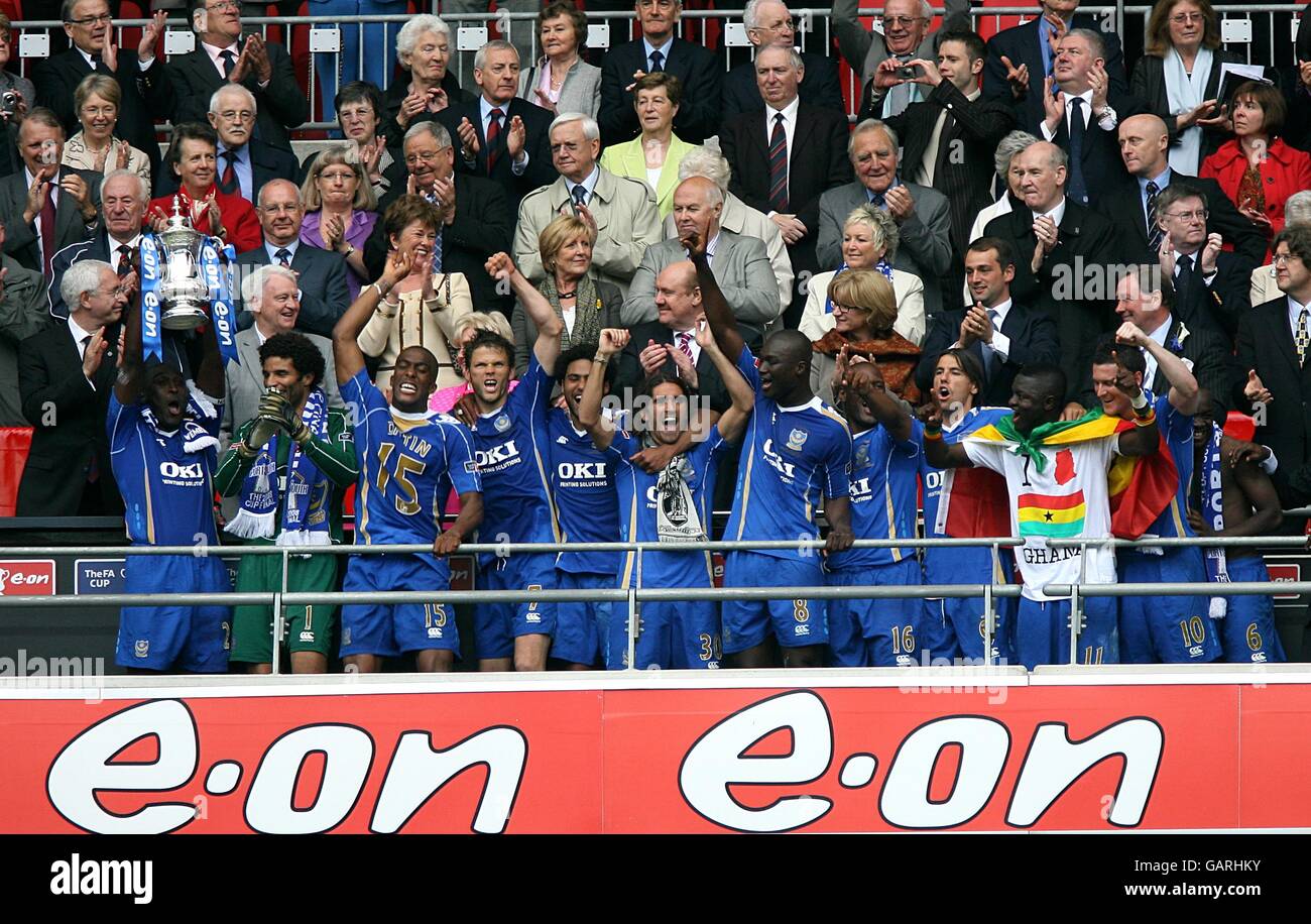 Soccer - FA Cup - Final - Portsmouth v Cardiff City - Wembley Stadium ...