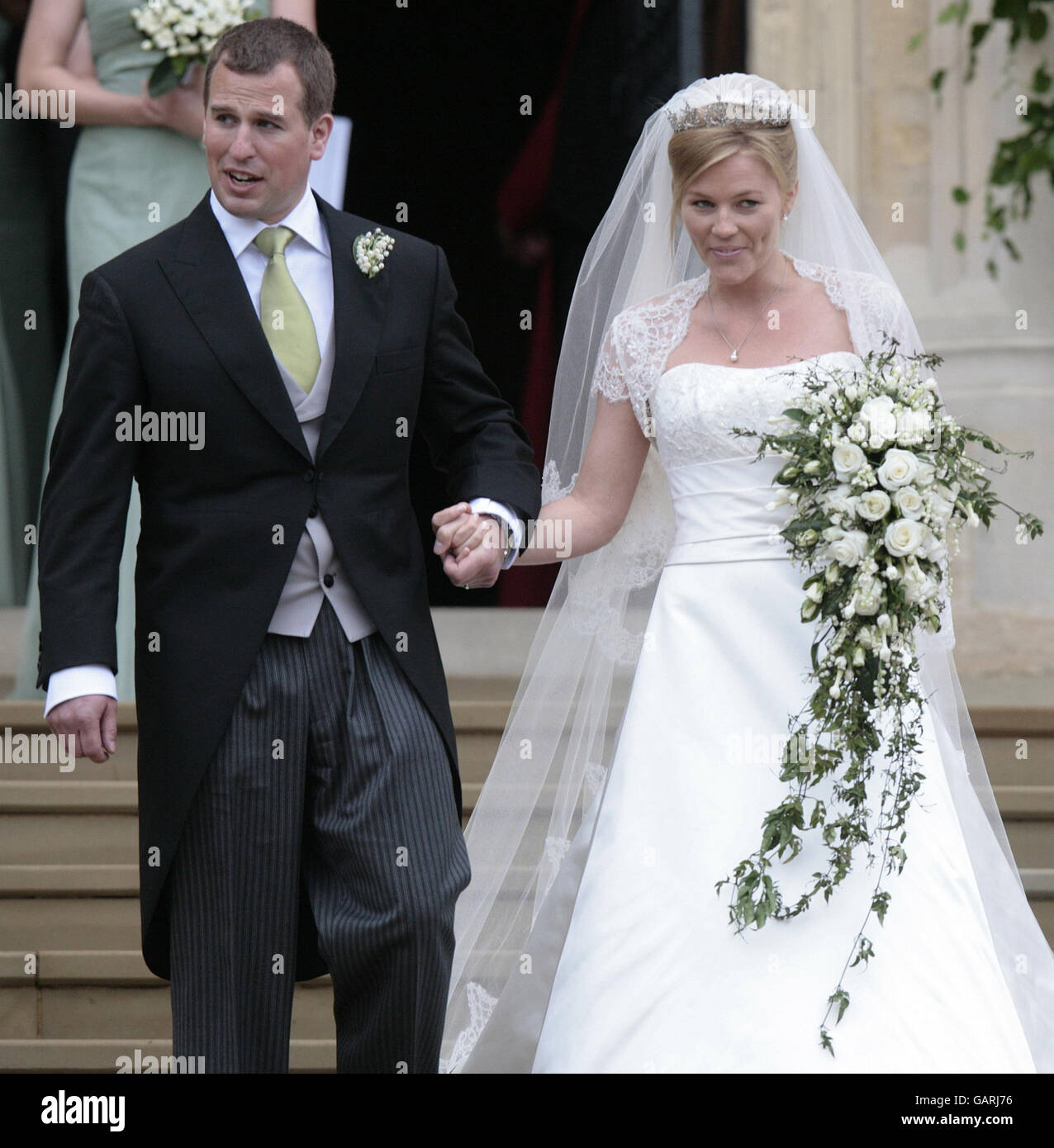 Royalty - Peter Phillips and Autumn Kelly Wedding - St George's Chapel ...