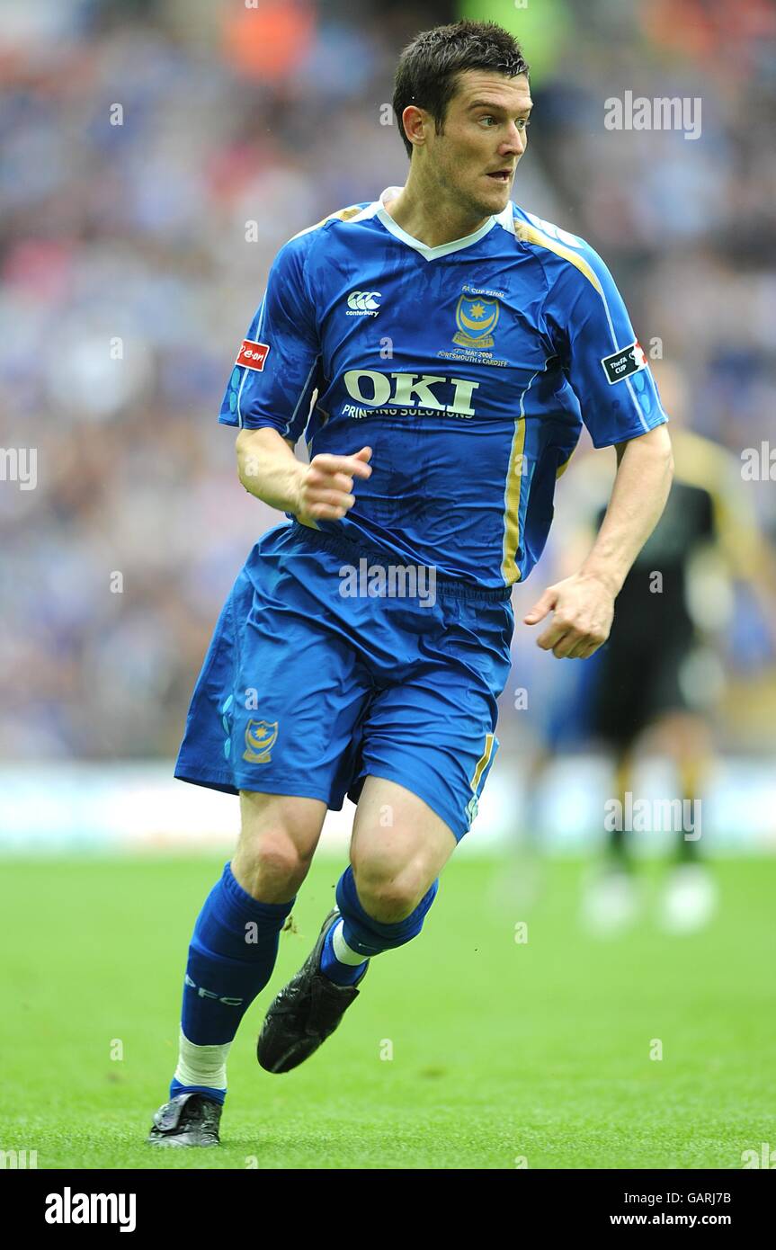 Soccer fa cup final portsmouth v cardiff city wembley stadium hi-res ...