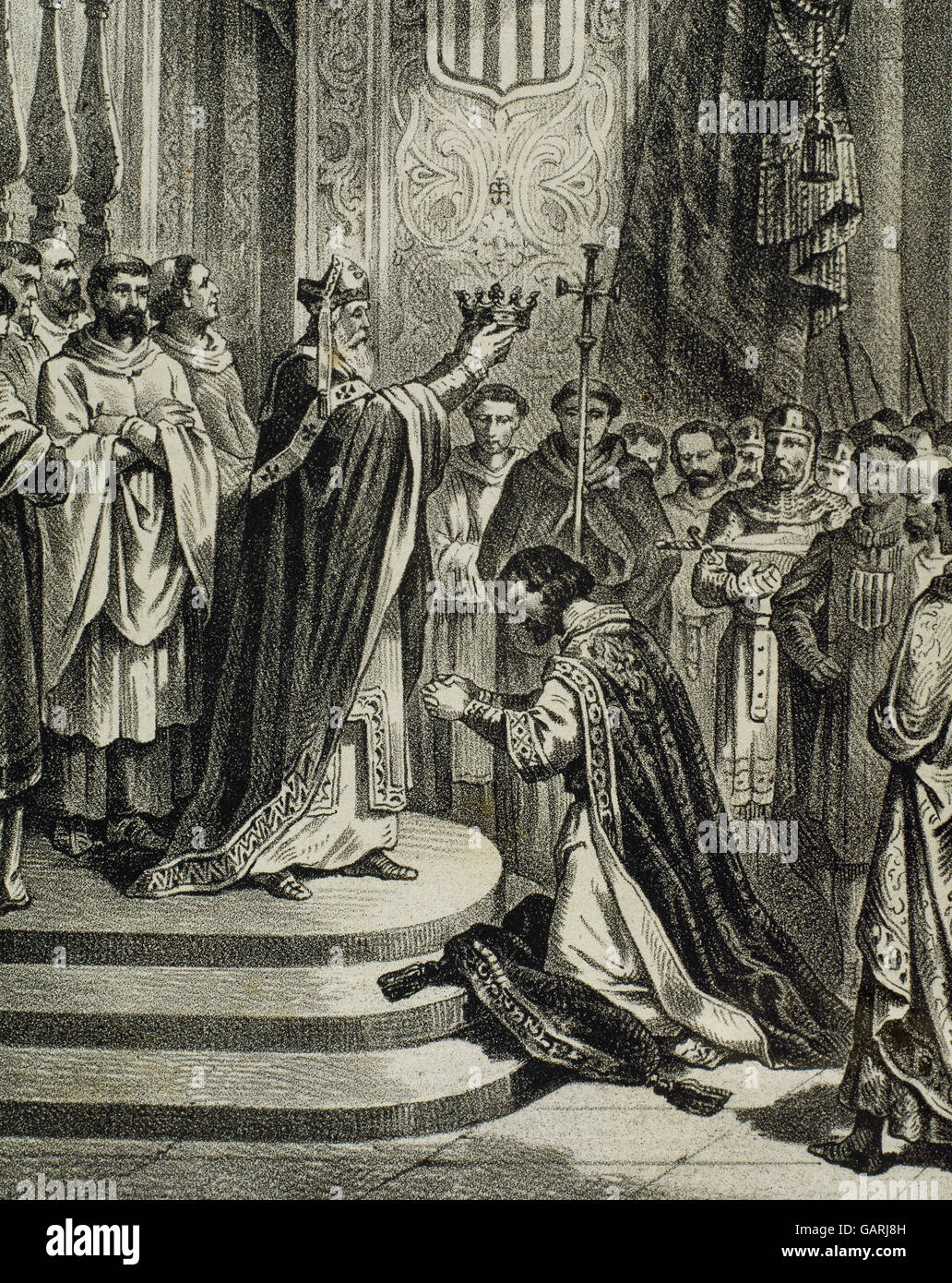 Peter III of Aragon and II of Catalonia the Great (1240-1285). King of ...